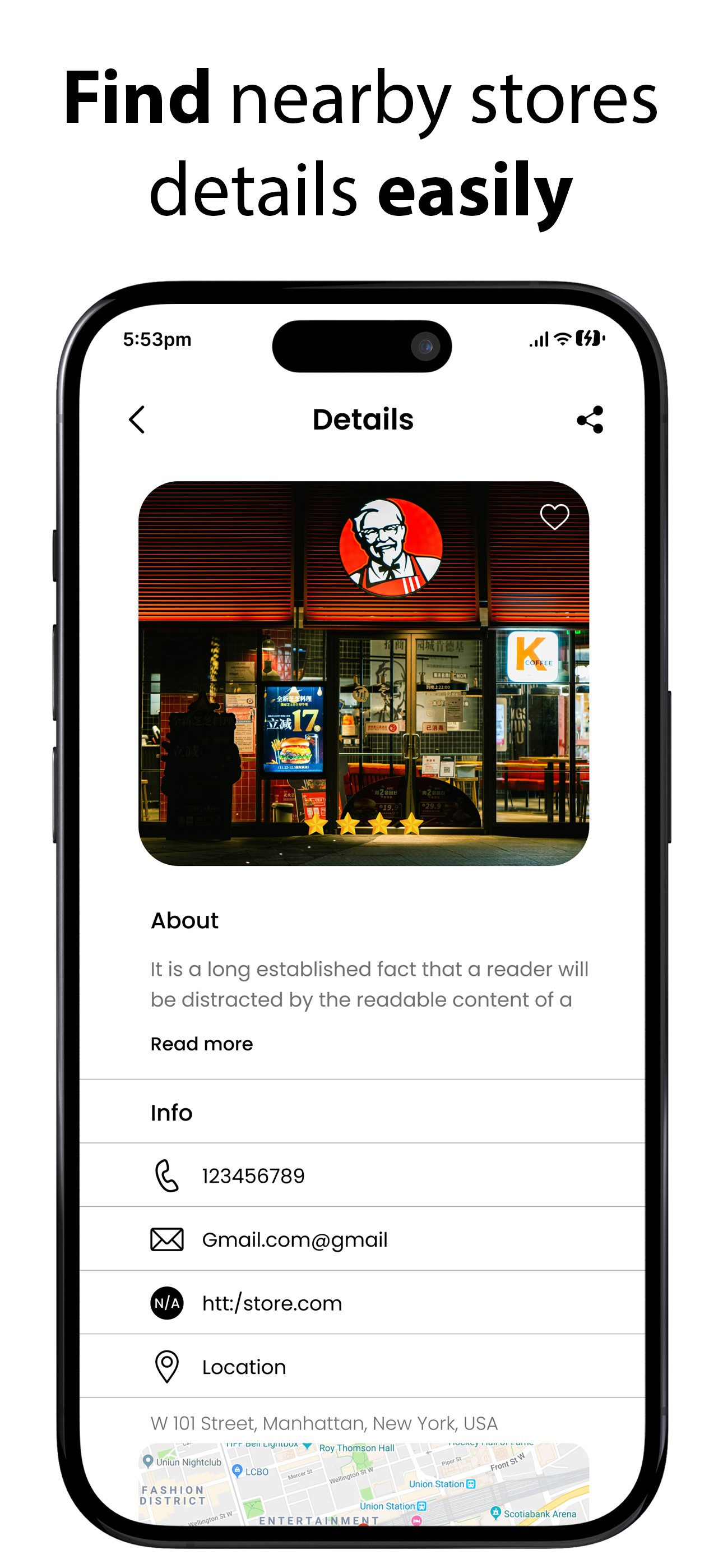 StoresAround | iOS Universal Store Finder App Template (Swift) by cubycode