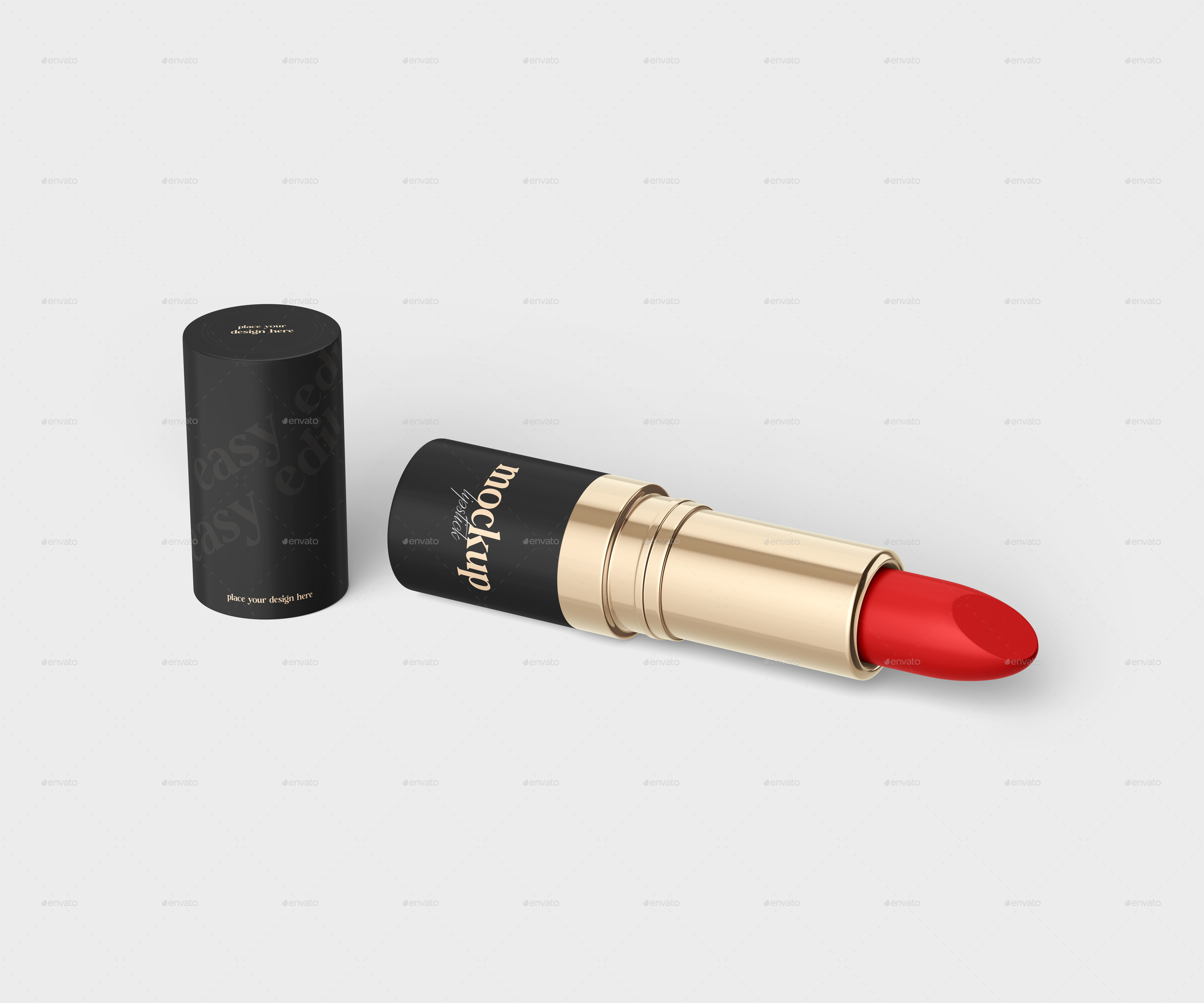 Matte Lipstick Mockup Set, Graphics | GraphicRiver