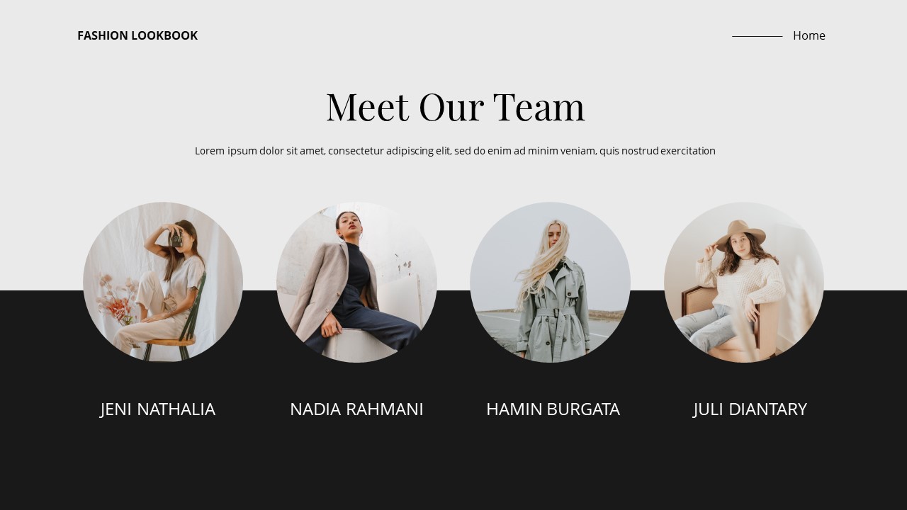 Fashion Lookbook - Fashion Collection Powerpoint Templates ...