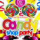 Candy Shop Party Flyer Template, Print Templates | GraphicRiver