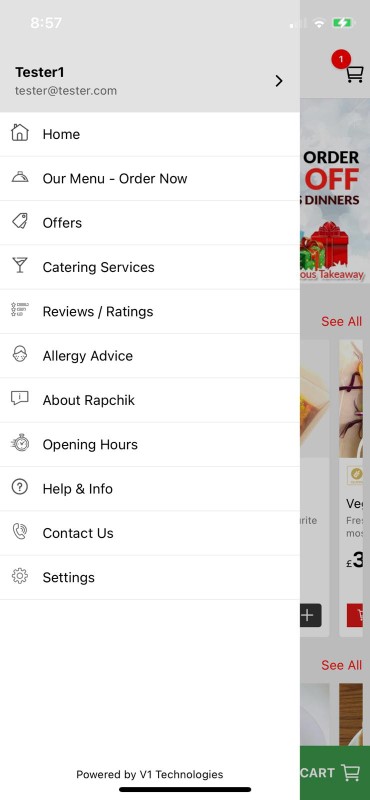 Full App for Takeaway Restaurant Cafe Pizza Kebab Coffee Bar Pub Online ...