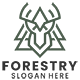 Geometric deer - forestry logo, Logo Templates | GraphicRiver