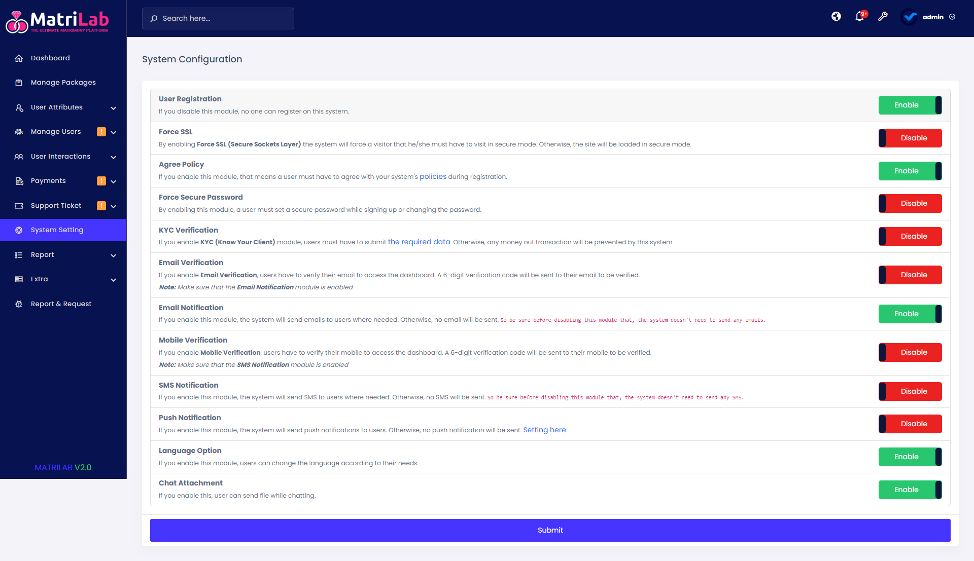 MatriLab - Ultimate Matchmaking Matrimony Platform by ViserLab | CodeCanyon