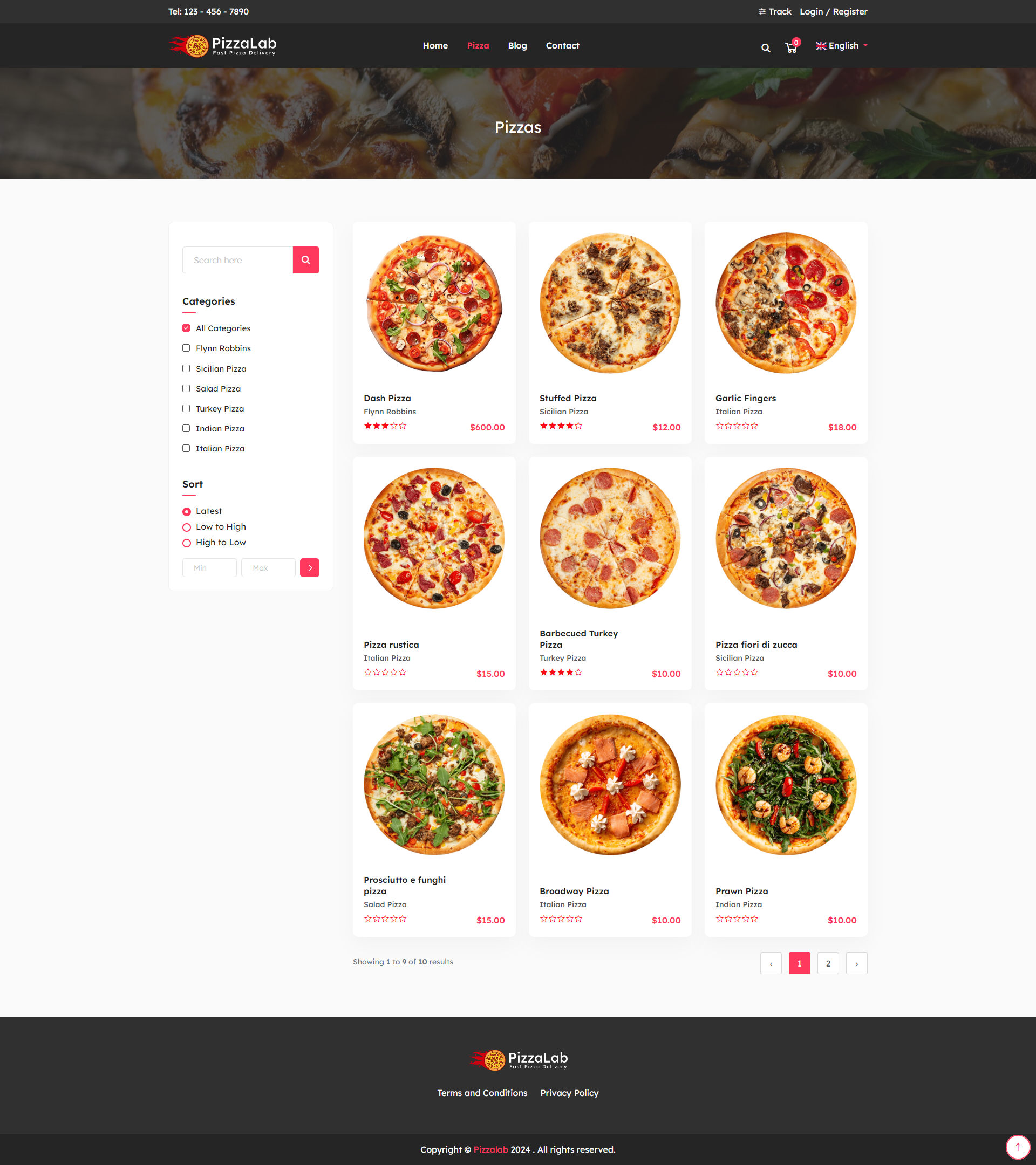 PizzaLab - Pizza Delivery Shop Platform by ViserLab | CodeCanyon