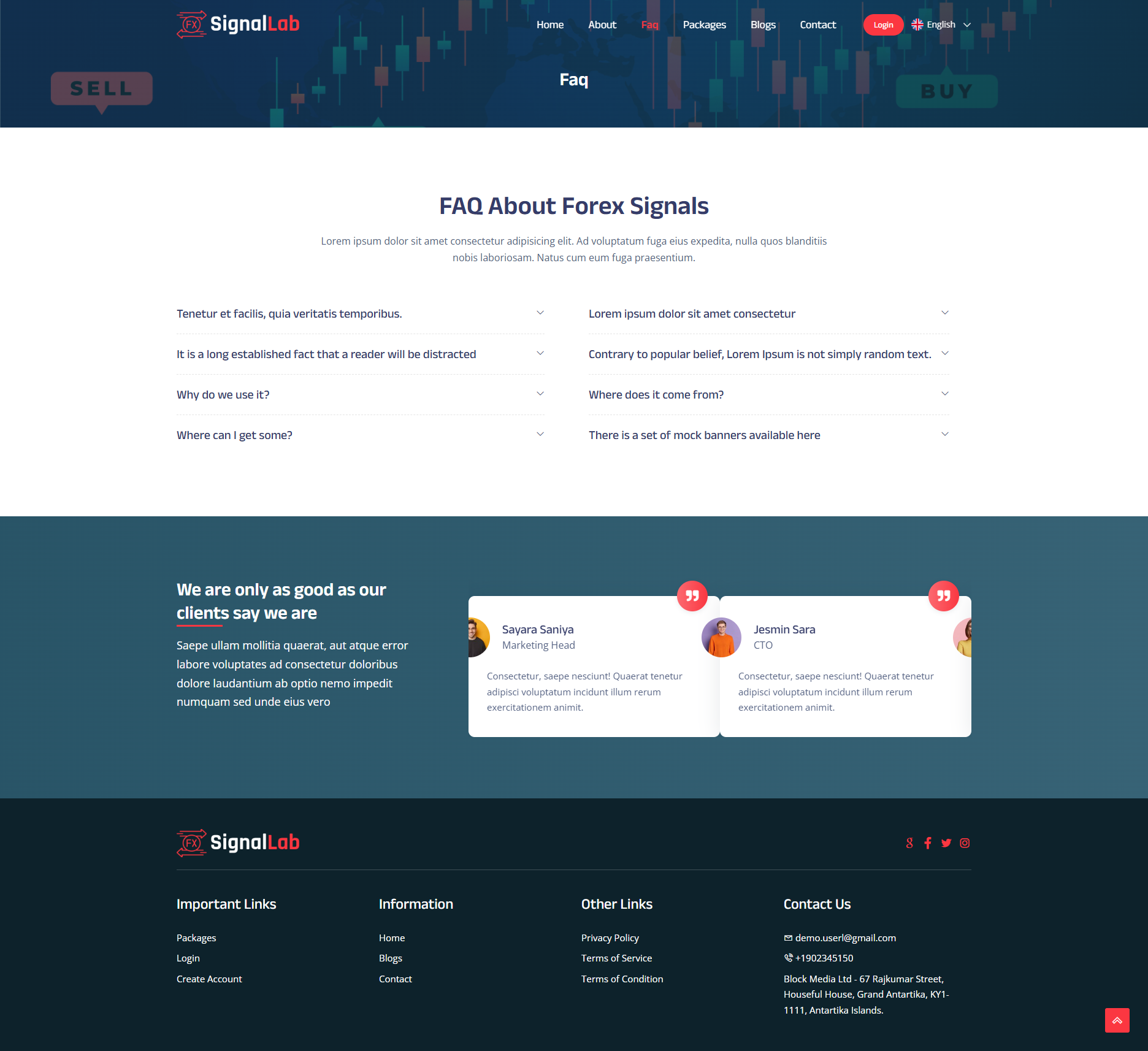 SignalLab - Forex And Crypto Trading Signal Platform by ViserLab ...