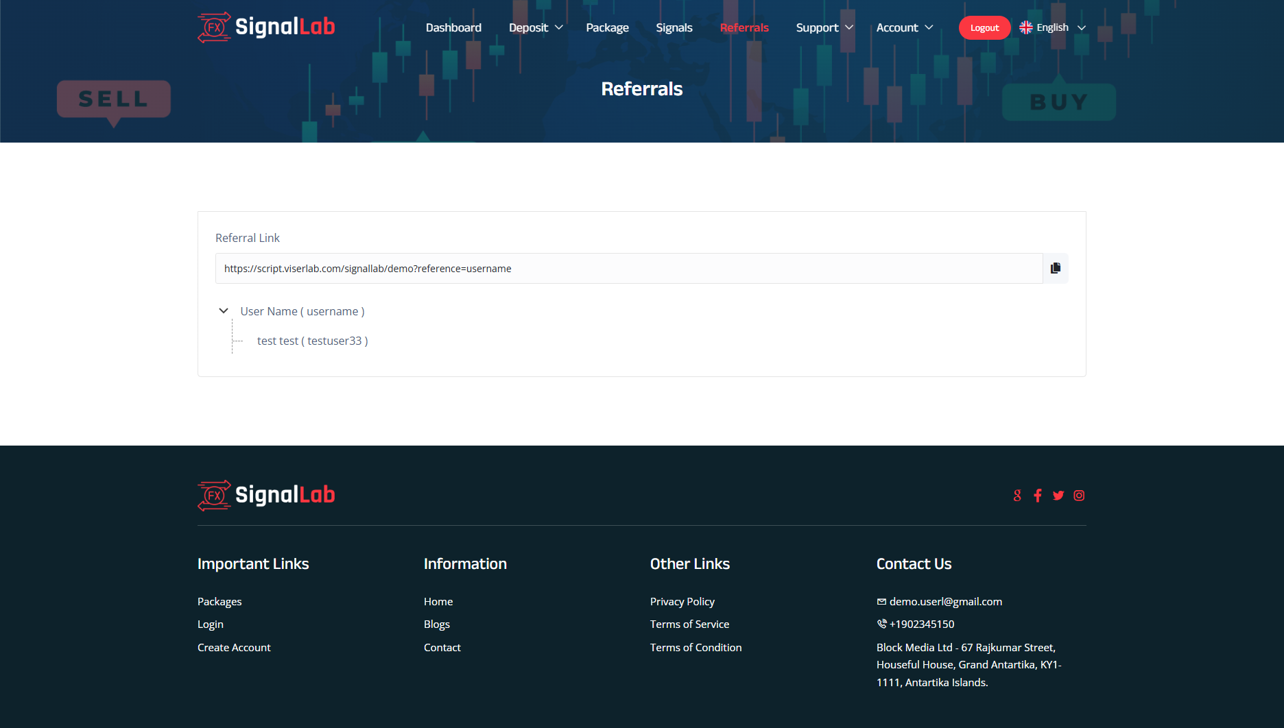 SignalLab - Forex And Crypto Trading Signal Platform by ViserLab ...
