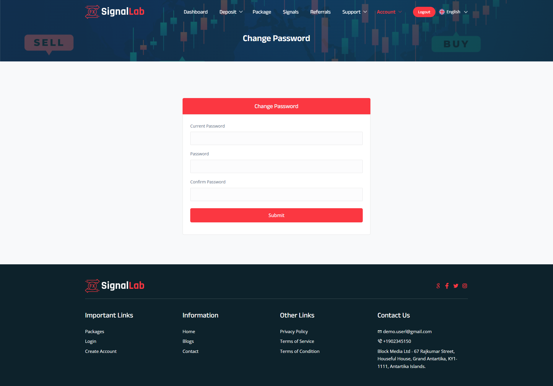 SignalLab - Forex And Crypto Trading Signal Platform by ViserLab ...