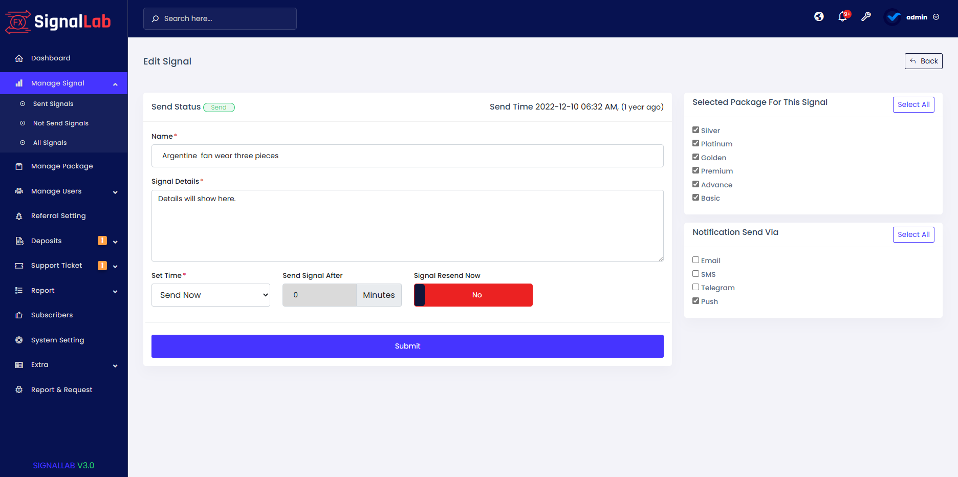 SignalLab - Forex And Crypto Trading Signal Platform by ViserLab ...