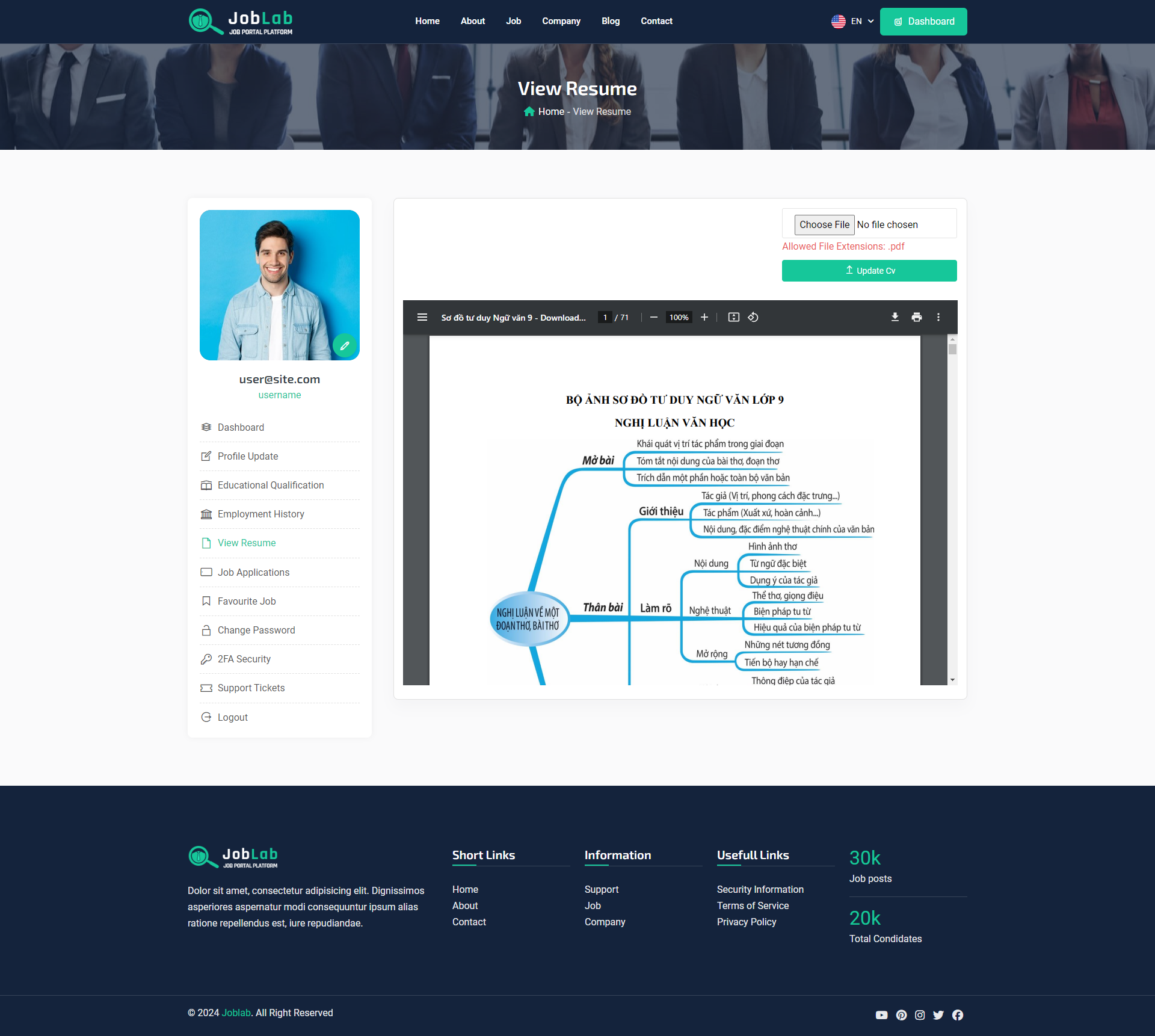JobLab - Job Portal Platform by ViserLab | CodeCanyon