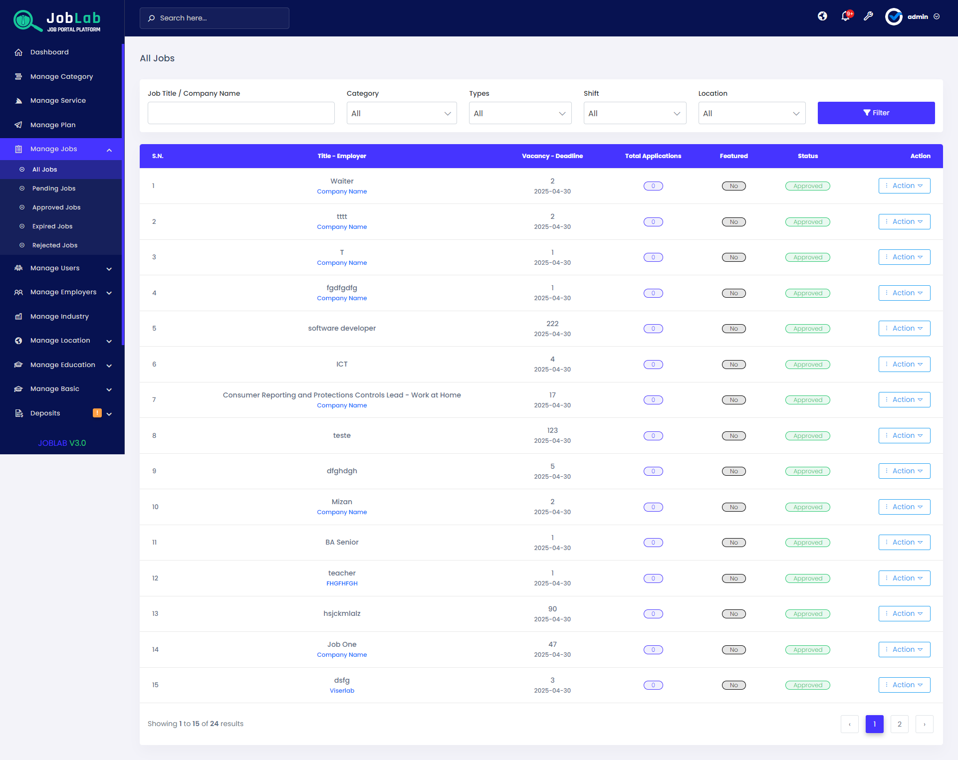 JobLab - Job Portal Platform by ViserLab | CodeCanyon