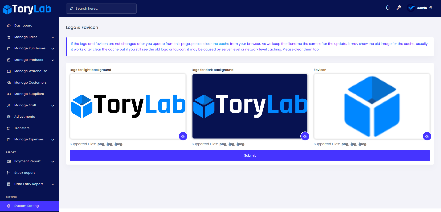 ToryLab - Inventory Management System by ViserLab | CodeCanyon