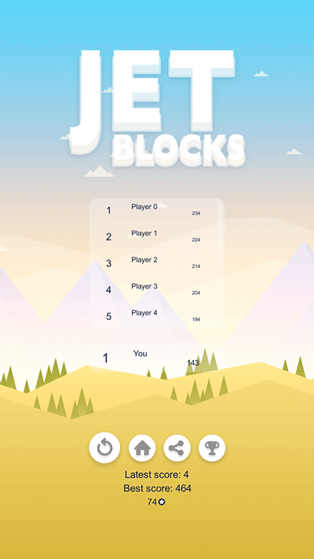 Jet Blocks - Unity project by TinyStudioGames | CodeCanyon