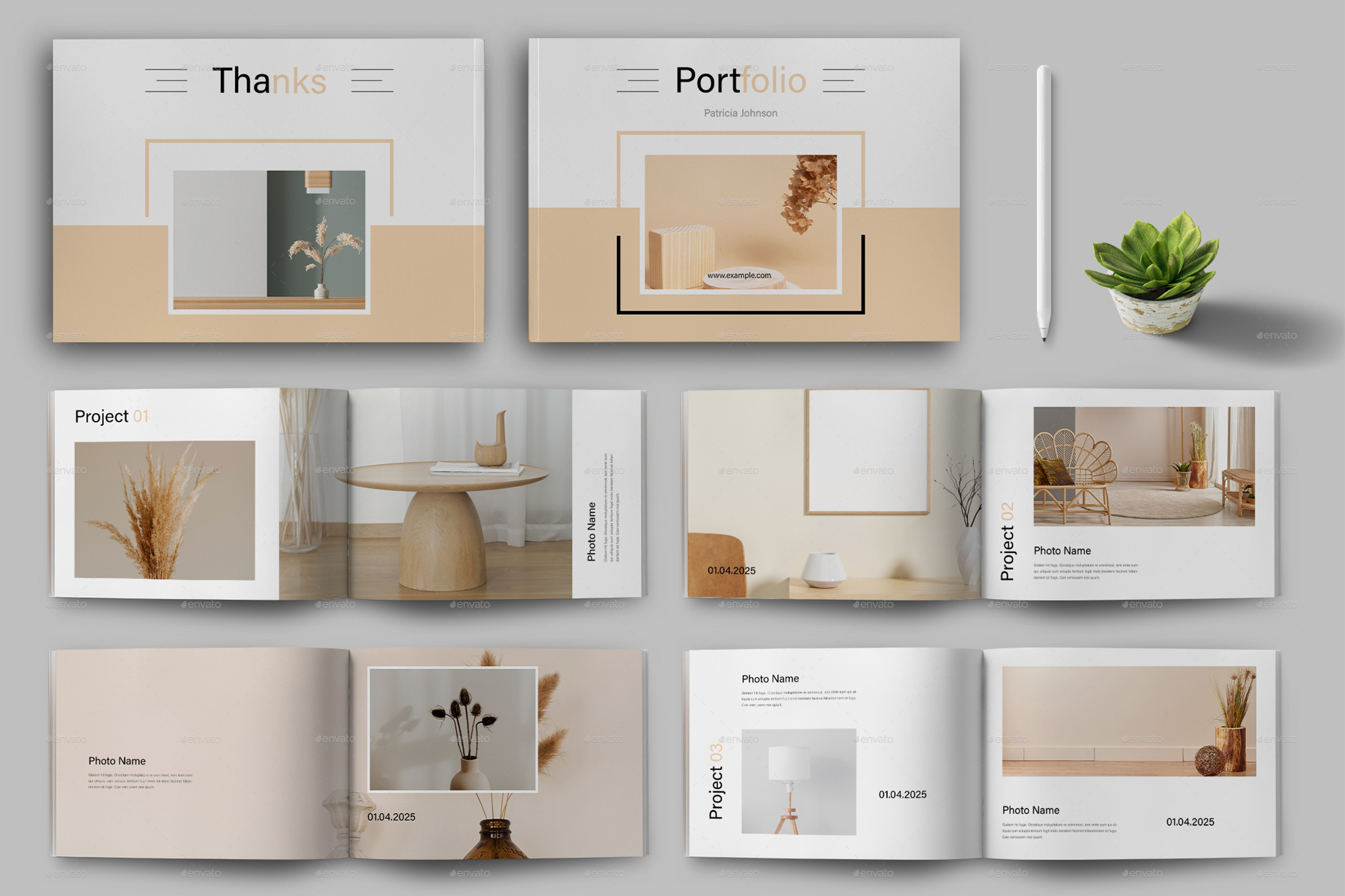 Portfolio Design Layout, Print Templates | GraphicRiver