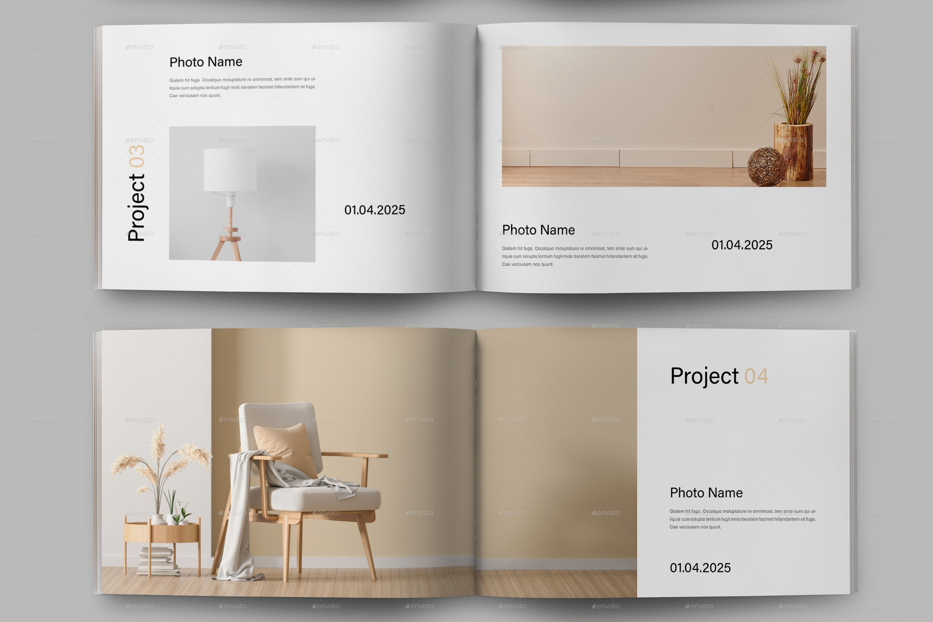 Portfolio Design Layout, Print Templates | GraphicRiver