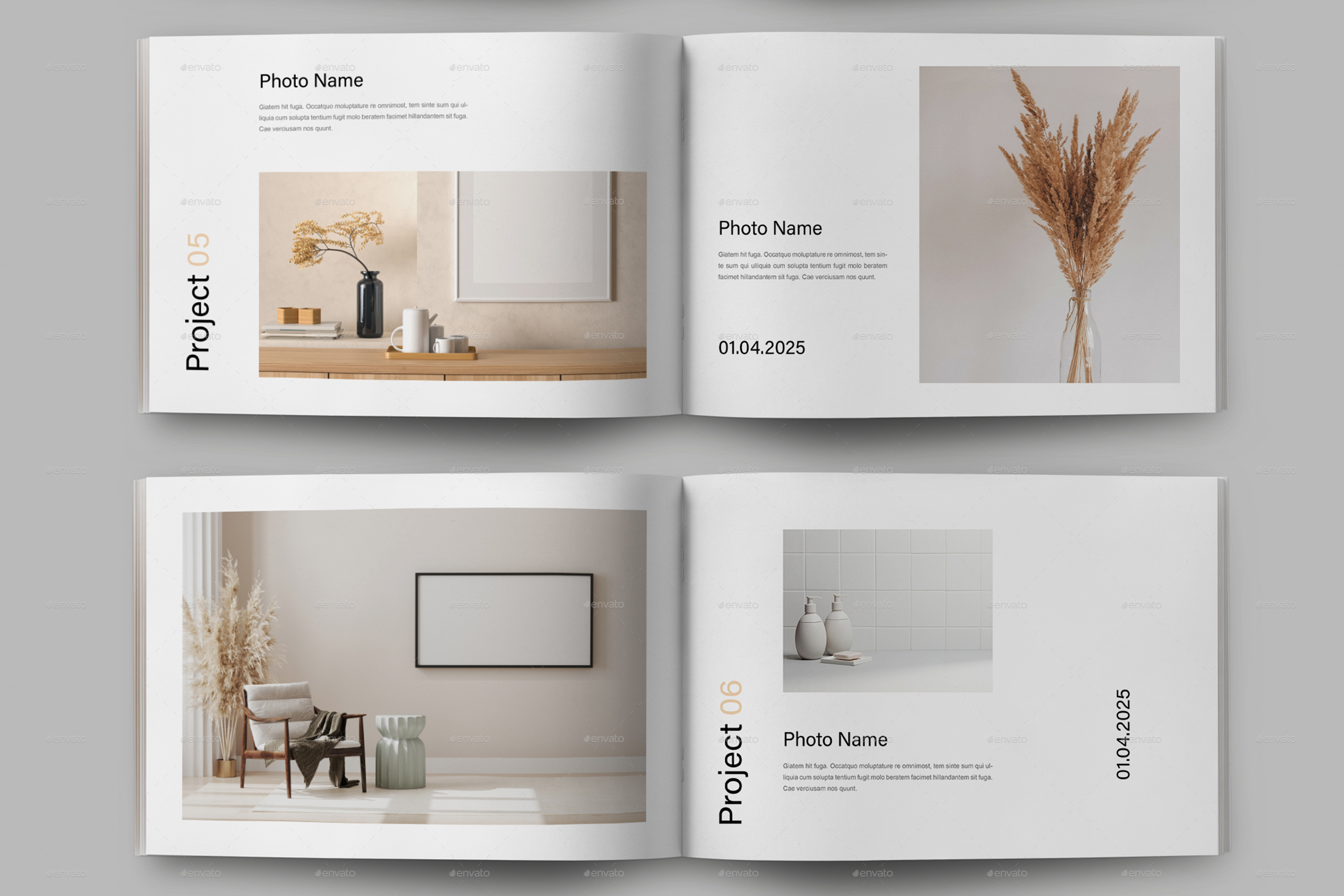 Portfolio Design Layout, Print Templates | GraphicRiver