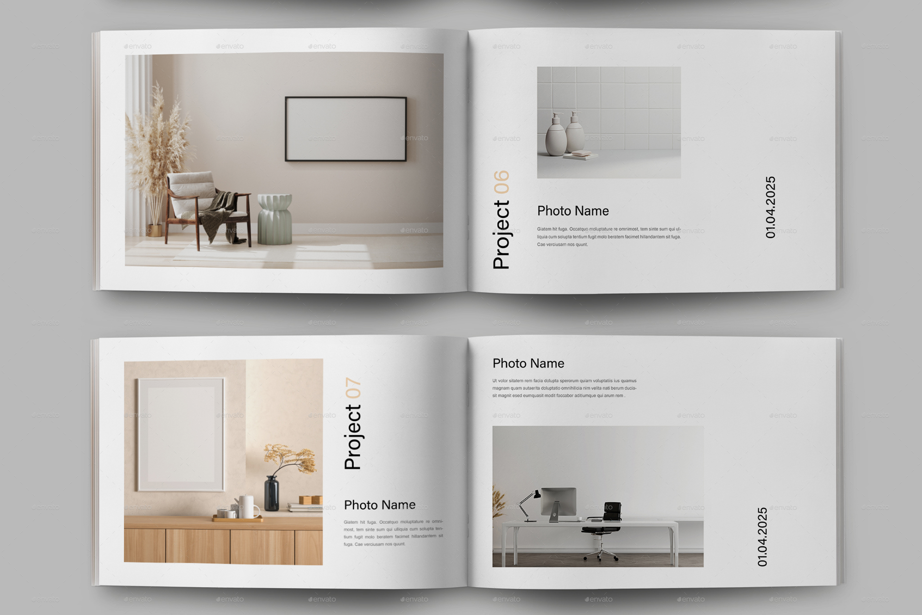 Portfolio Design Layout, Print Templates | GraphicRiver