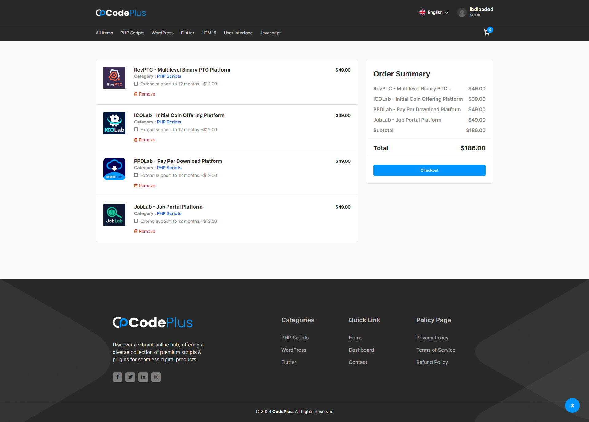 CodePlus - Multi Vendor Digital Marketplace by ViserLab | CodeCanyon
