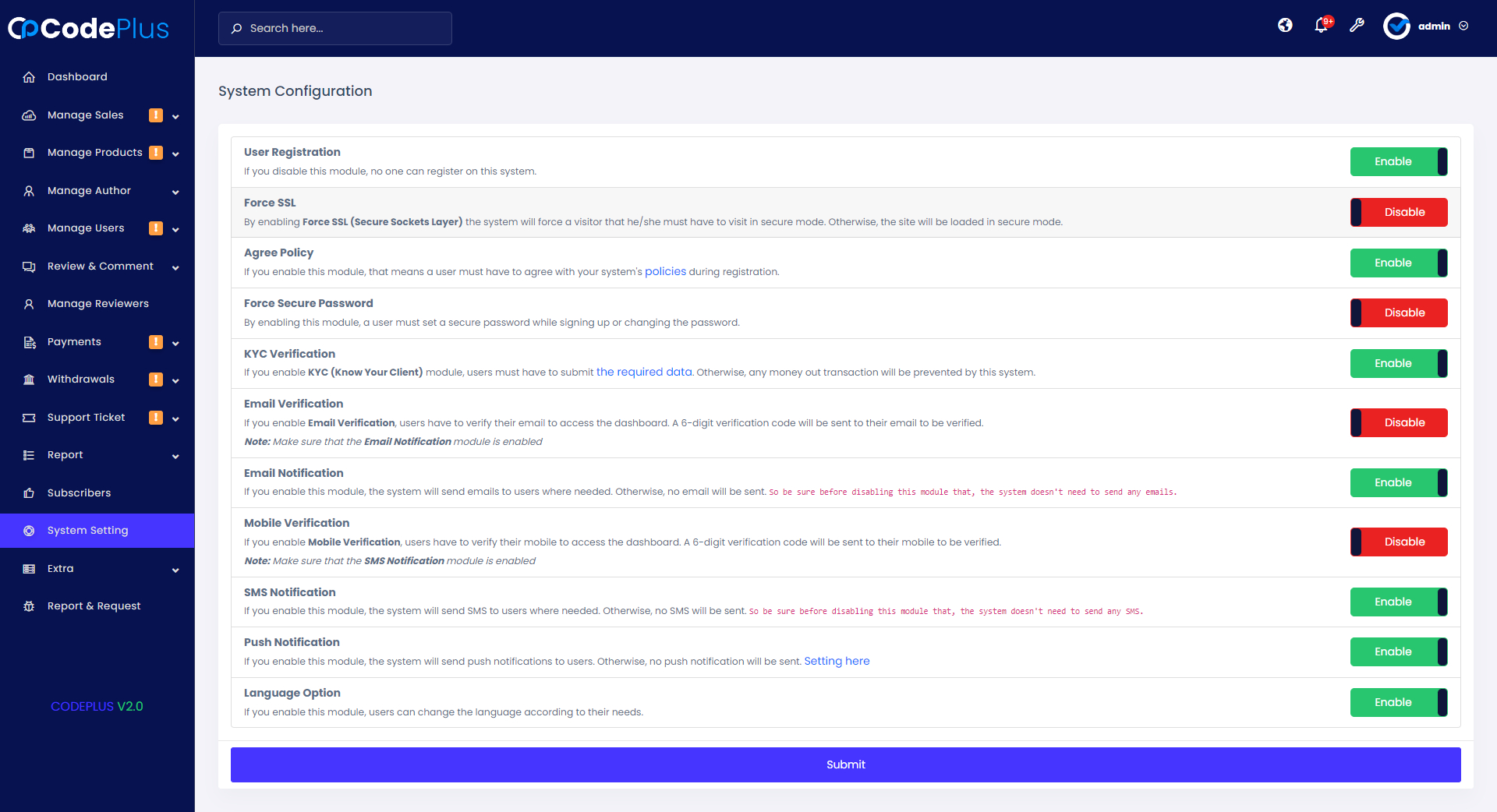 CodePlus - Multi Vendor Digital Marketplace by ViserLab | CodeCanyon