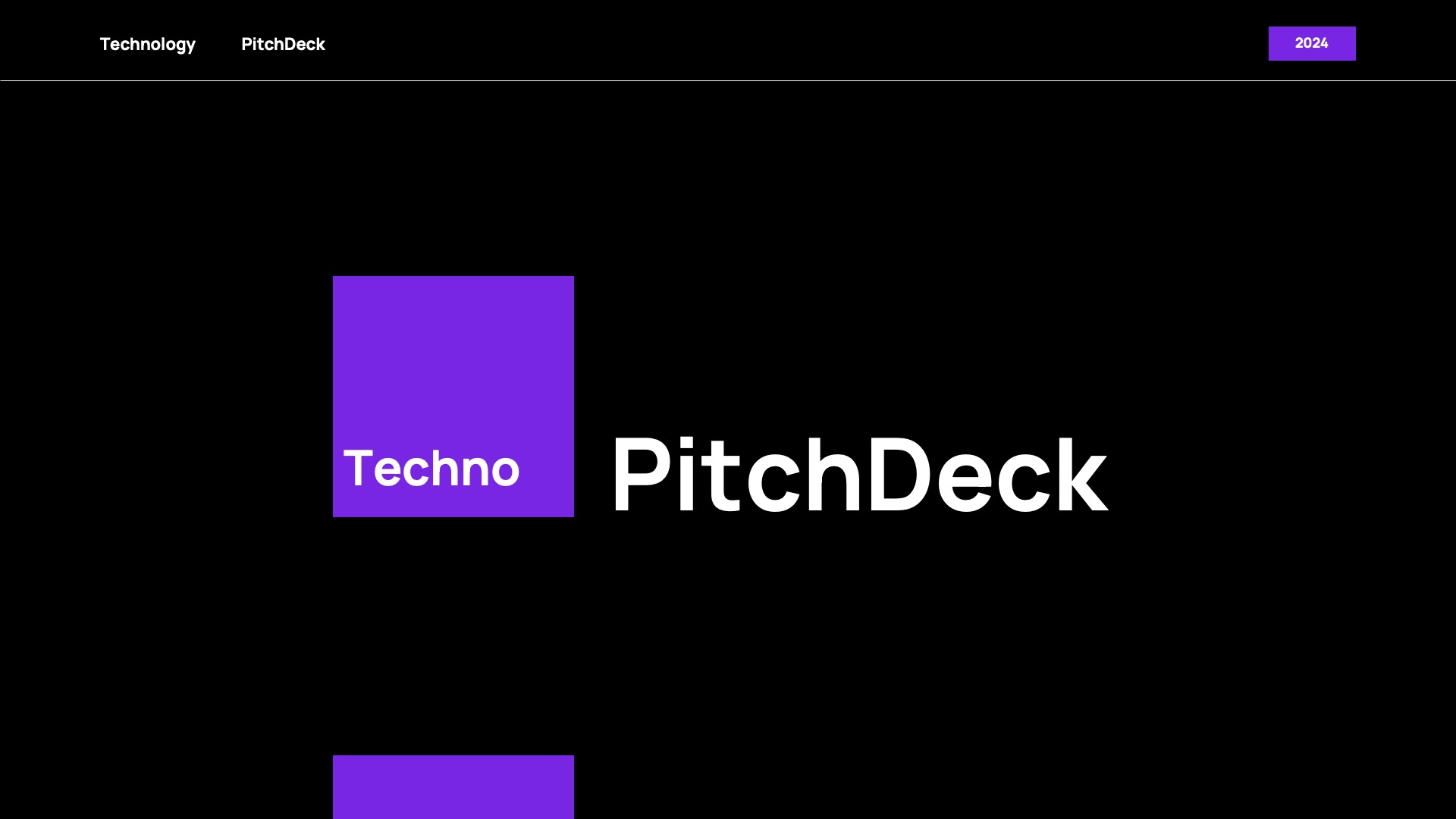 Technology Pitch Deck, Presentation Templates | GraphicRiver