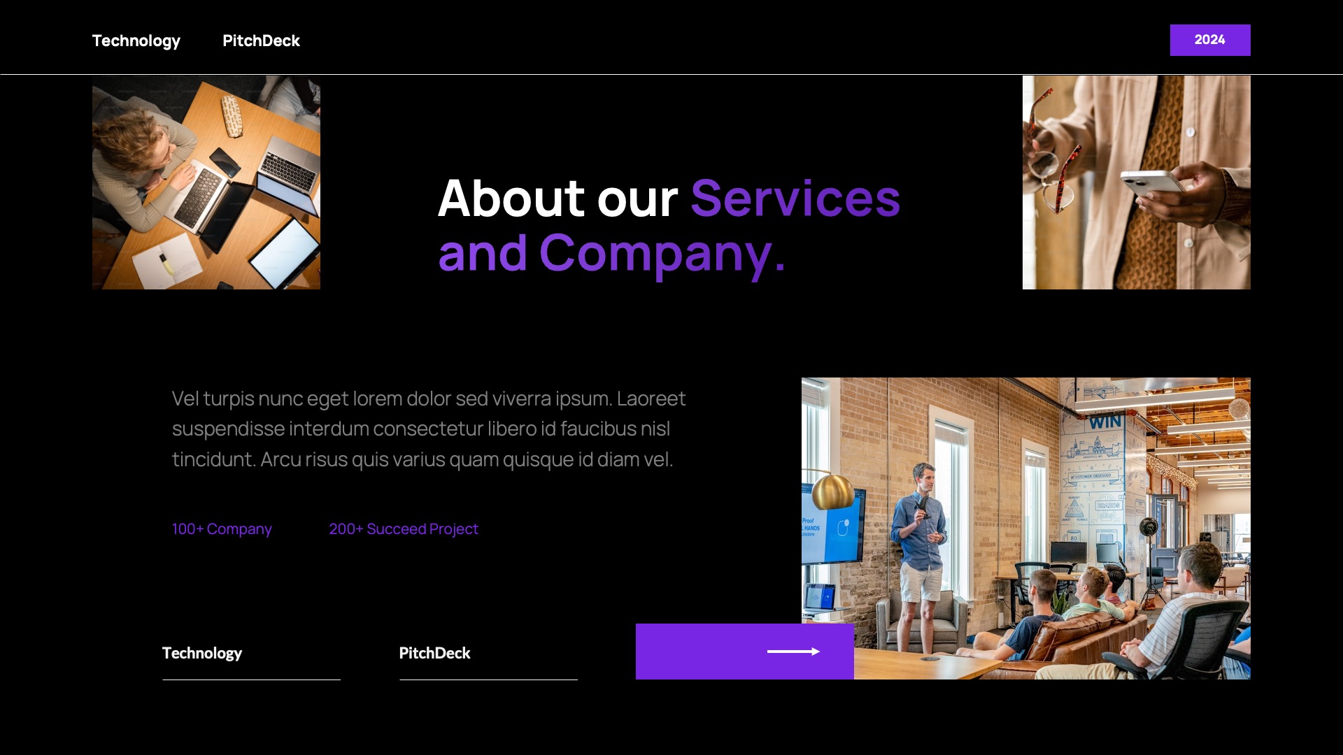 Technology Pitch Deck, Presentation Templates | GraphicRiver