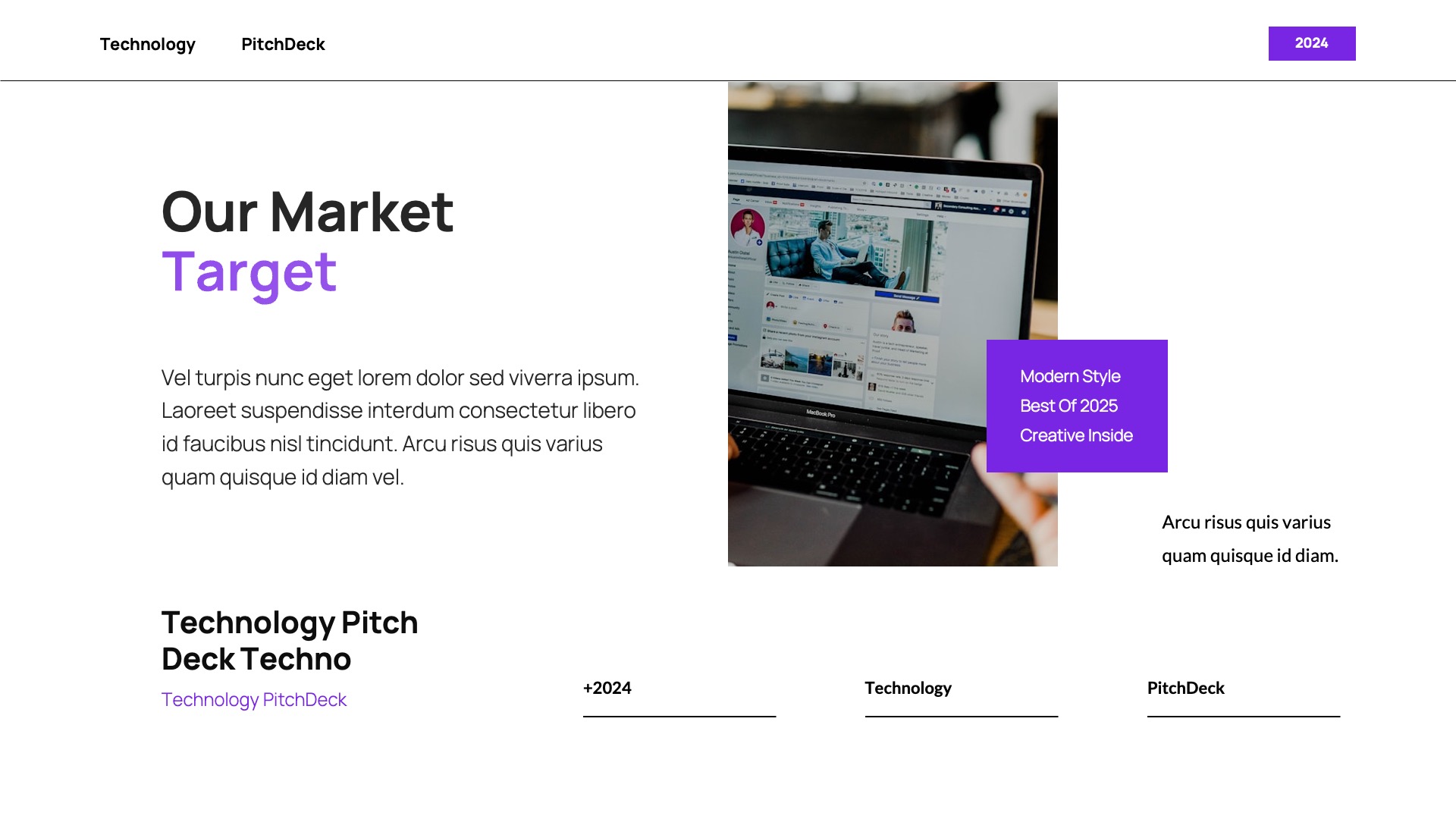 Technology Pitch Deck, Presentation Templates | GraphicRiver