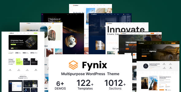 Fynix - Multipurpose Elementor WordPress Theme by valorwide | ThemeForest