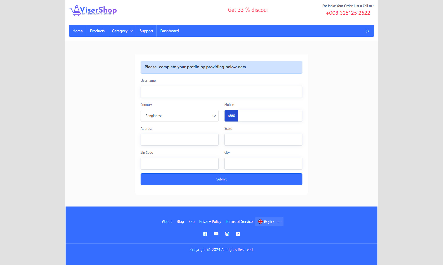 Visershop Ecommerce Shopping Platform By Viserlab Codecanyon