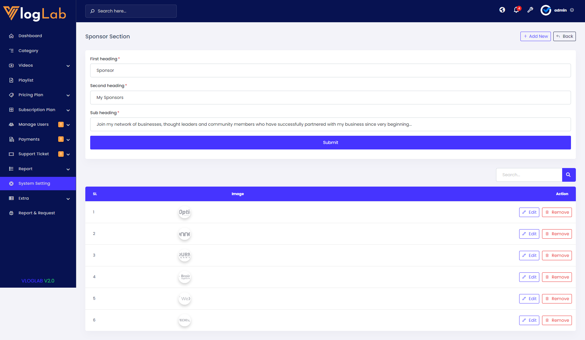 VlogLab - Online Vlogging Platform by ViserLab | CodeCanyon