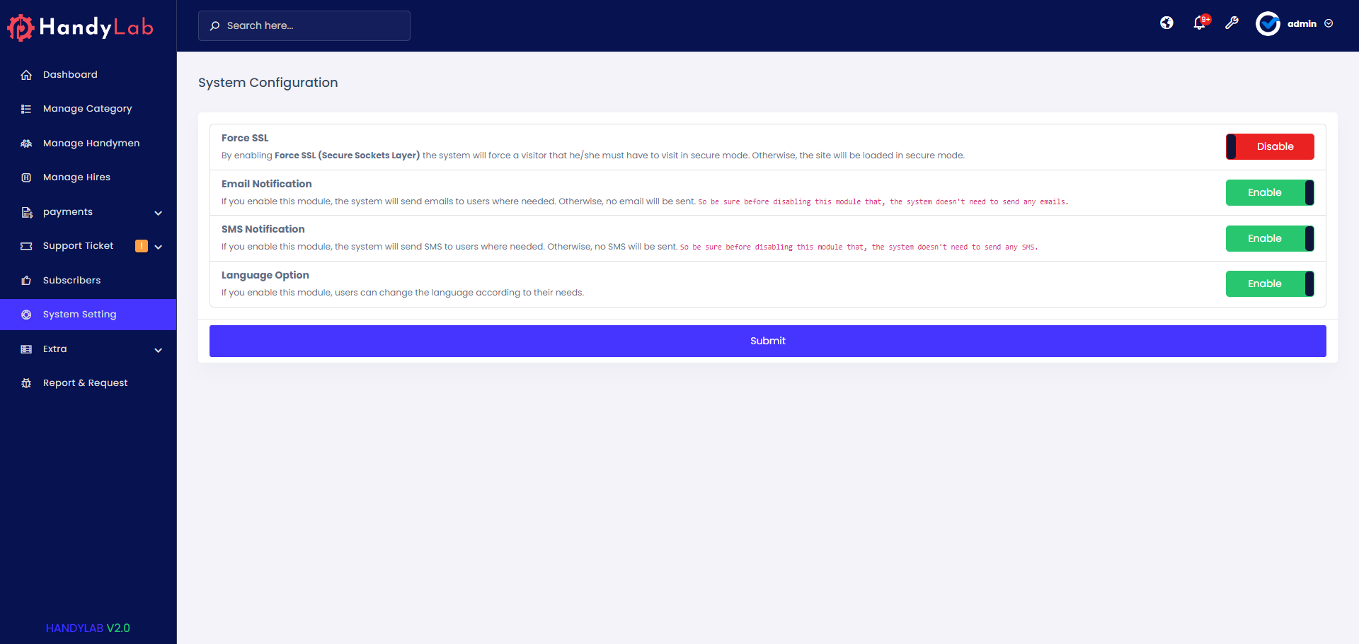 HandyLab - Handyman Listing Platform by ViserLab | CodeCanyon