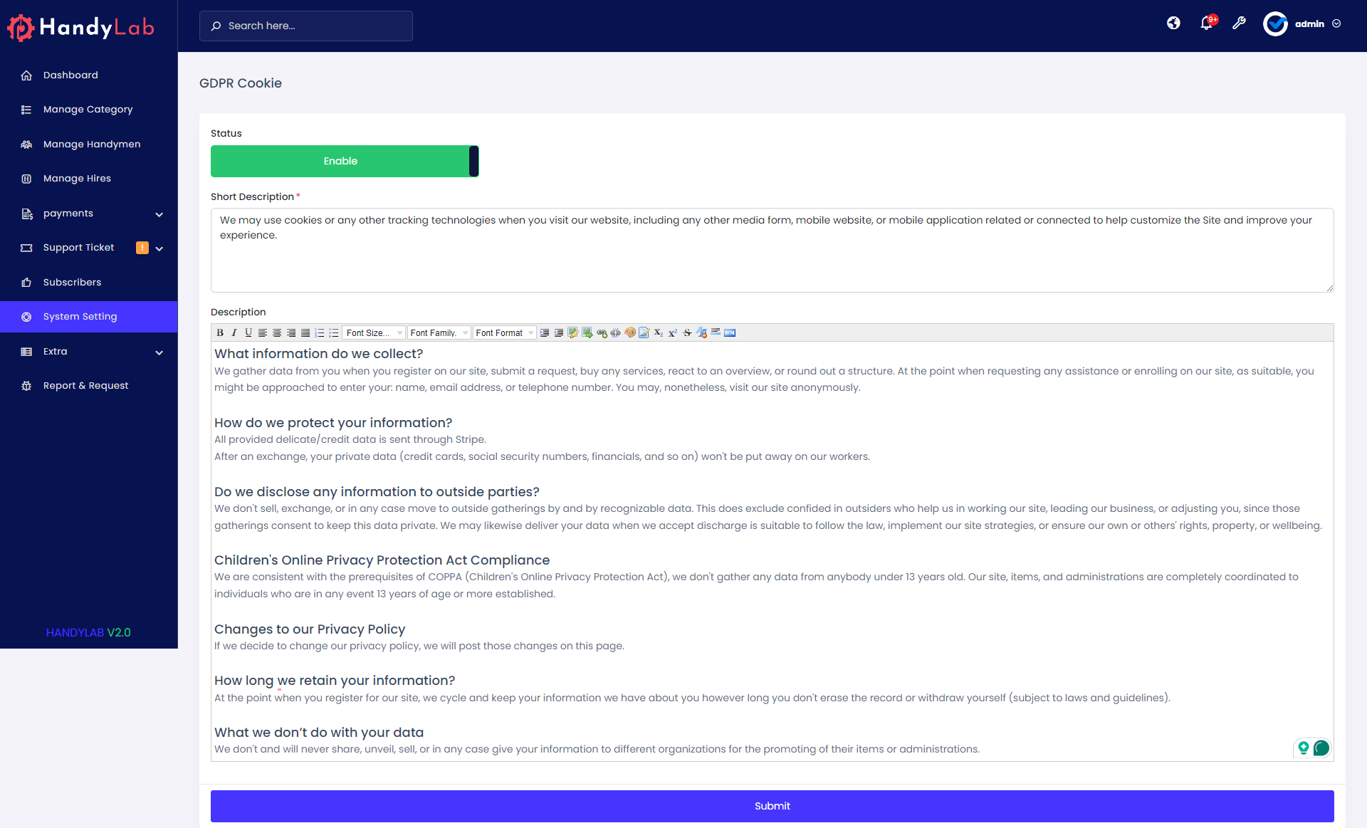 HandyLab - Handyman Listing Platform by ViserLab | CodeCanyon