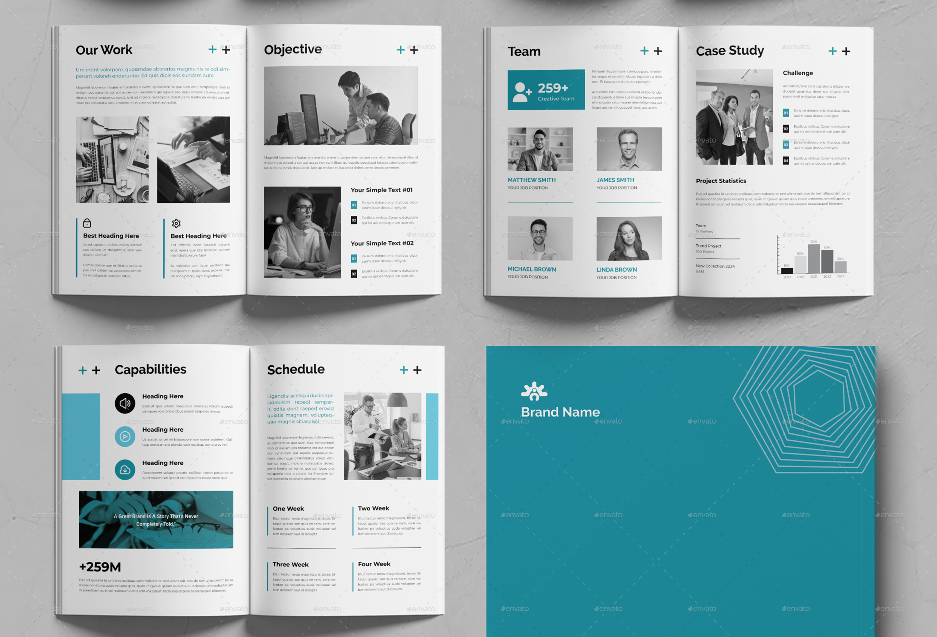 Brand Proposal Layout, Print Templates | GraphicRiver