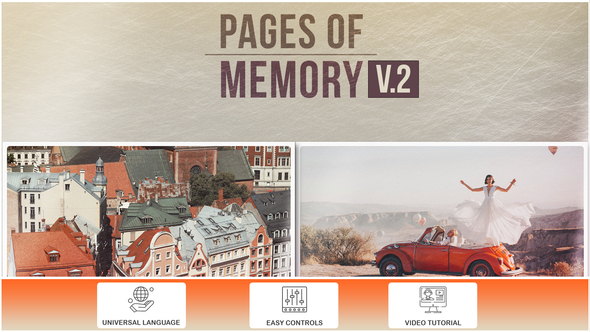 Slideshow - Pages of Memory, After Effects Project Files | VideoHive