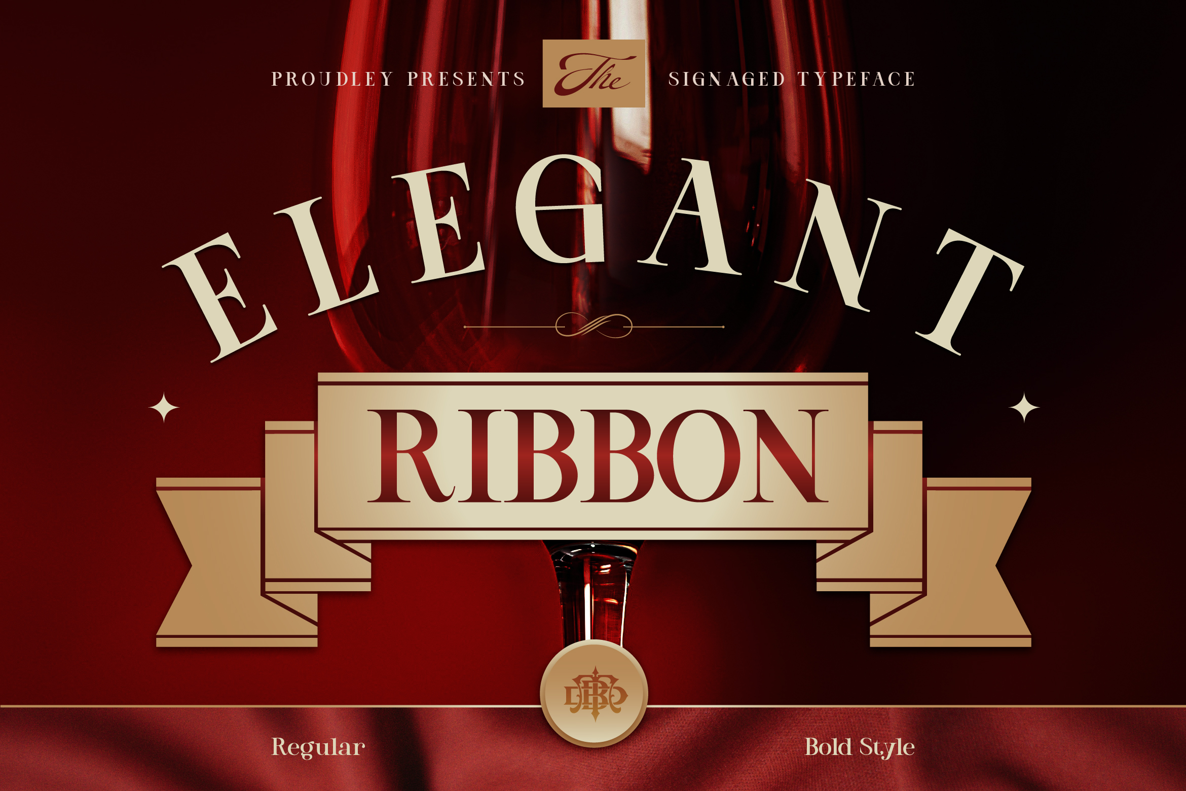 Elegant Ribbon, Fonts | GraphicRiver