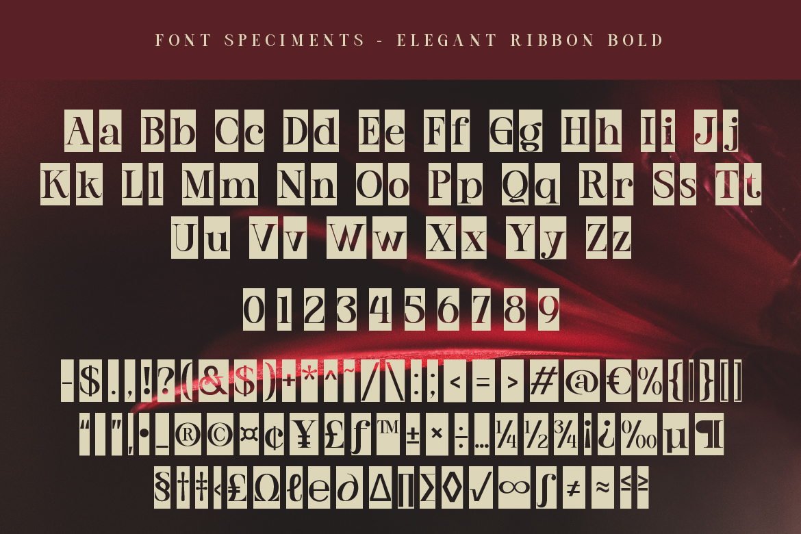 Elegant Ribbon, Fonts | GraphicRiver