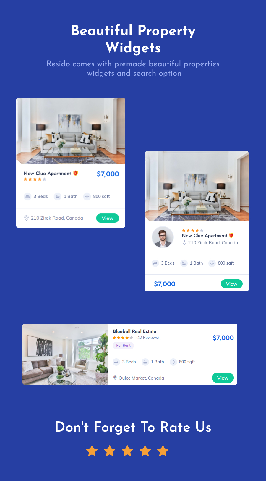 Resido - Real Estate HTML Template by ThemezhubLayouts | ThemeForest