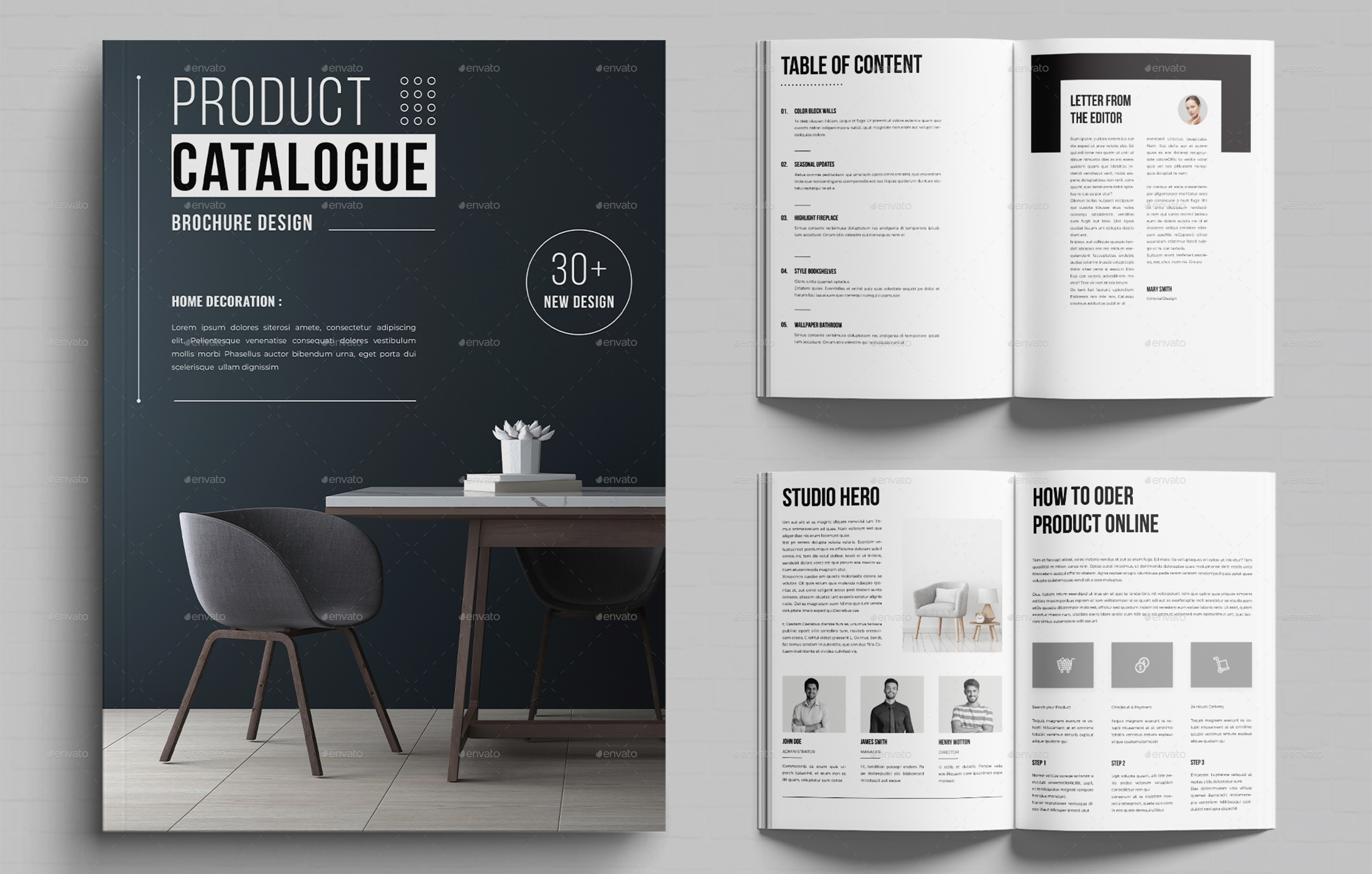 Product Catalog Layout, Print Templates | GraphicRiver