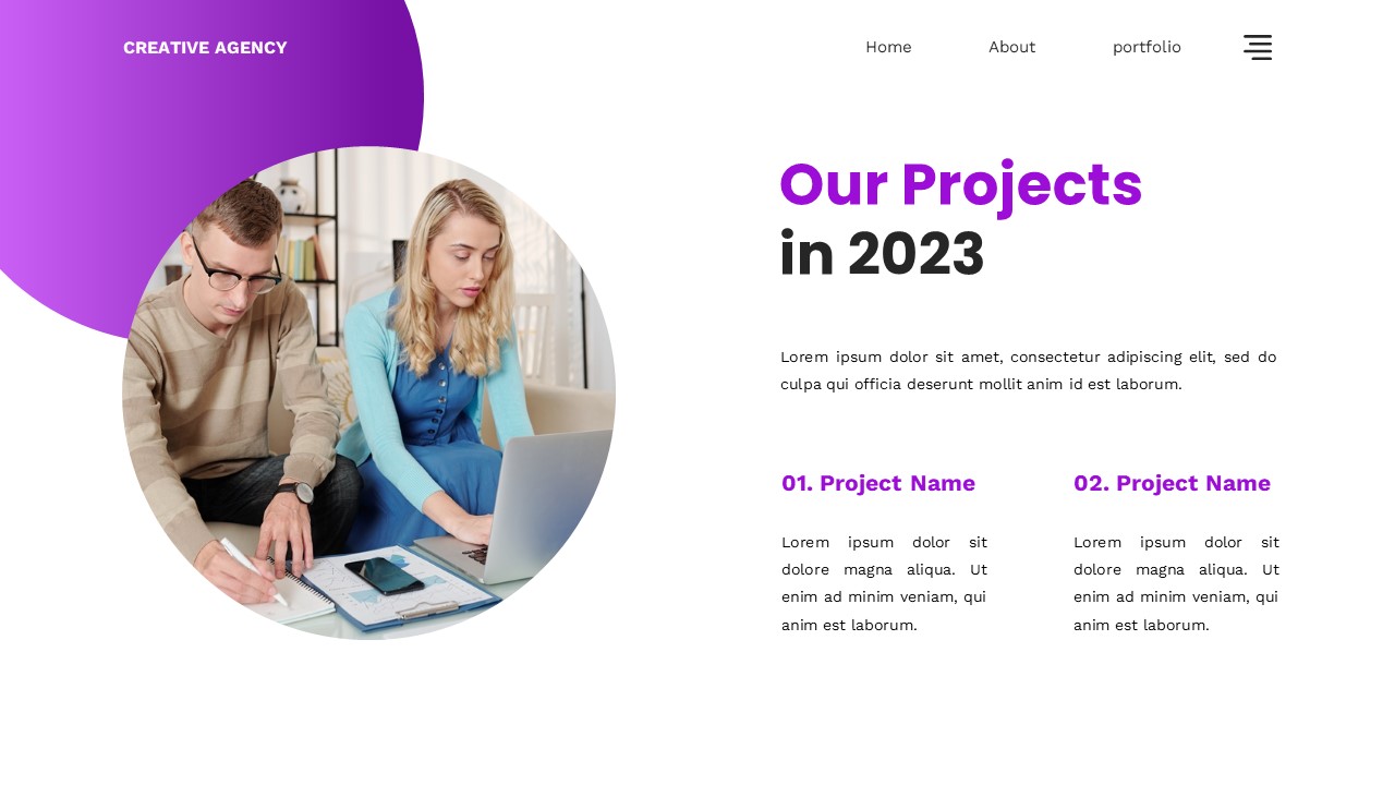Creative Agency - Startup Powerpoint Templates, Presentation Templates