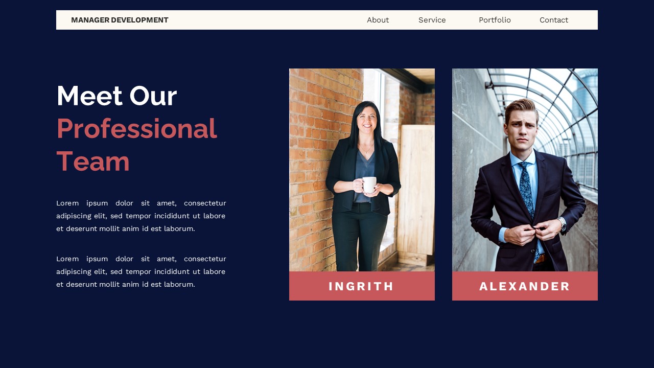 Manager Development - Developer Google Slide Templates, Presentation ...