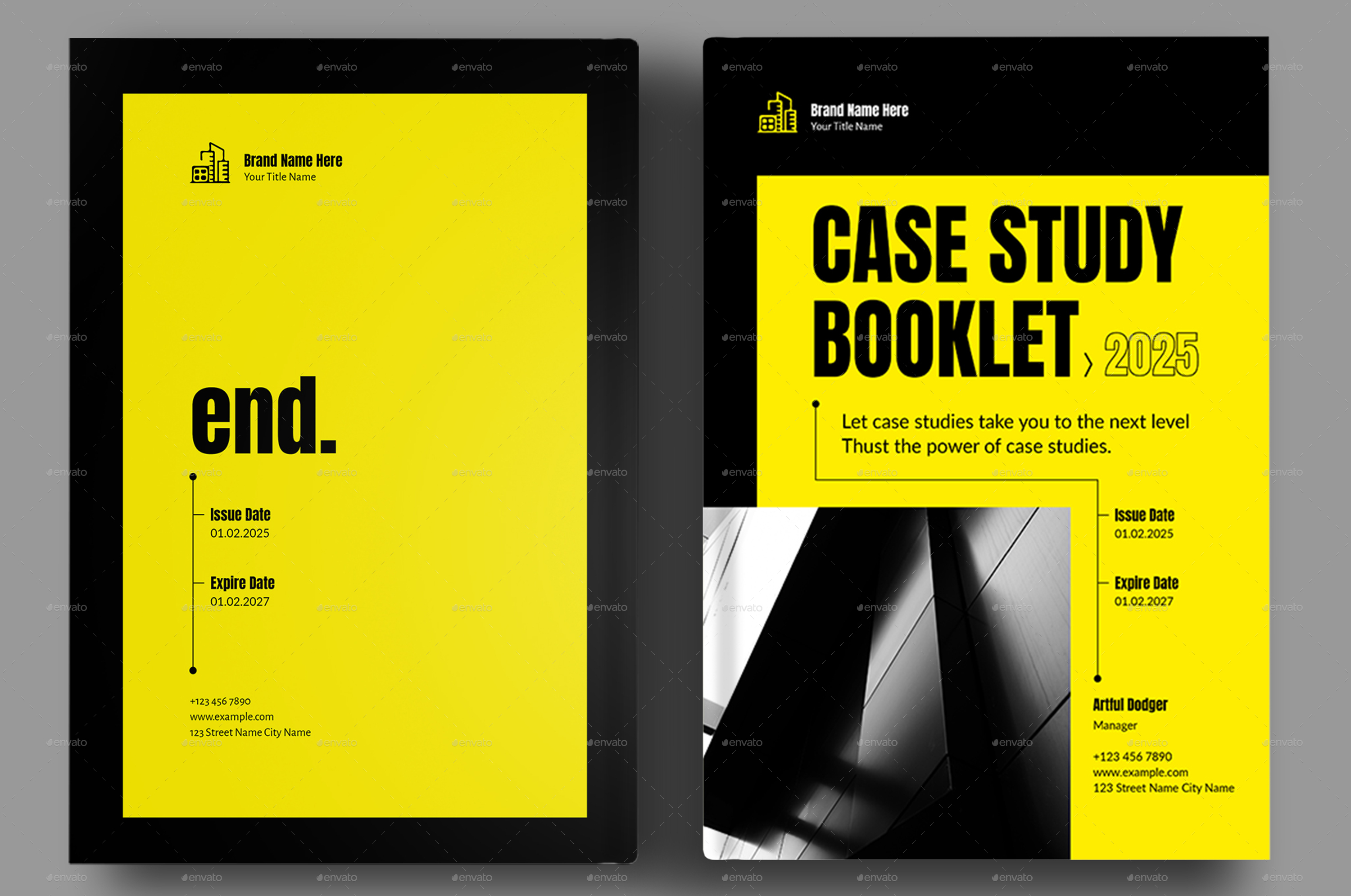 Case Study Booklet Layout, Print Templates | GraphicRiver
