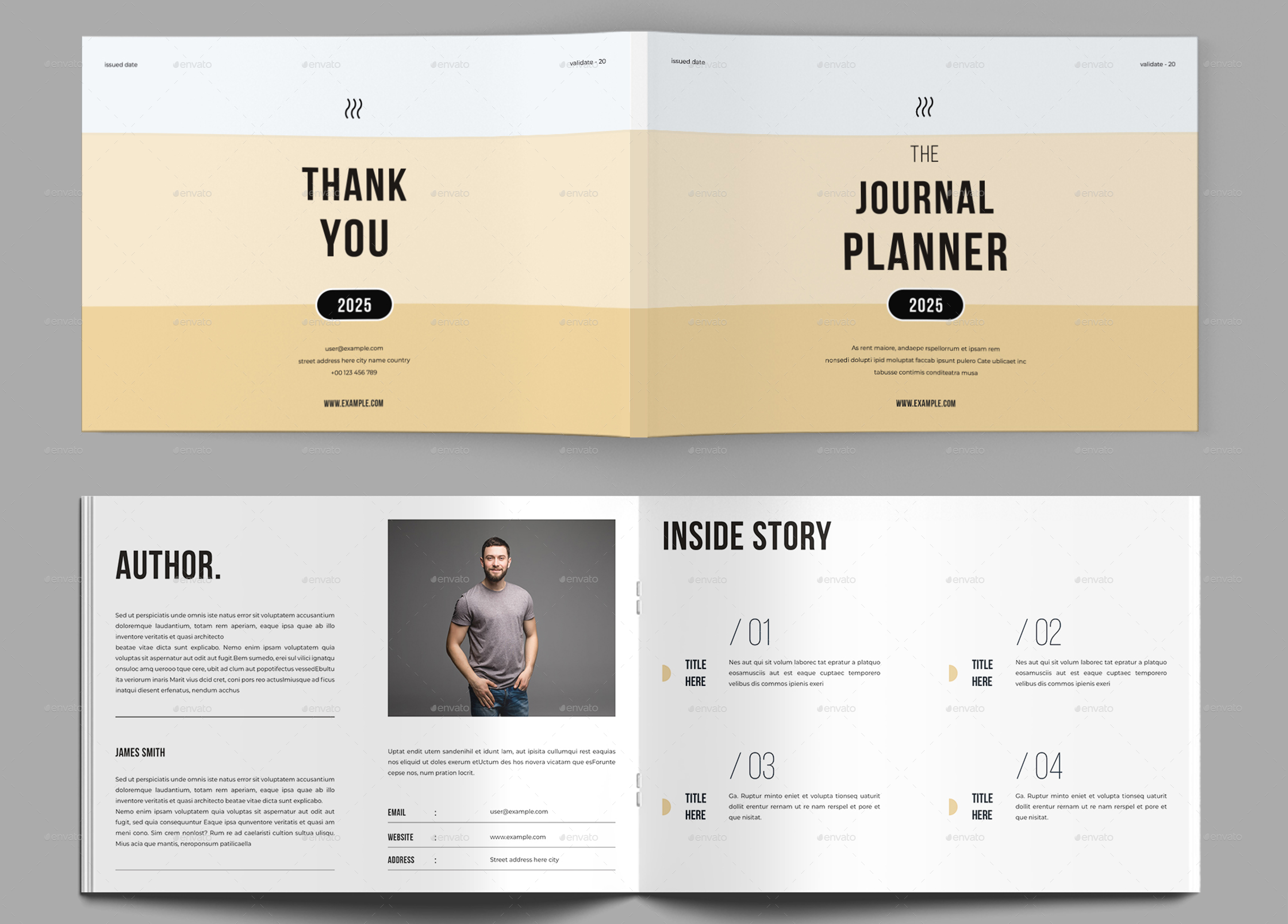 Journal Planner Template, Print Templates | GraphicRiver