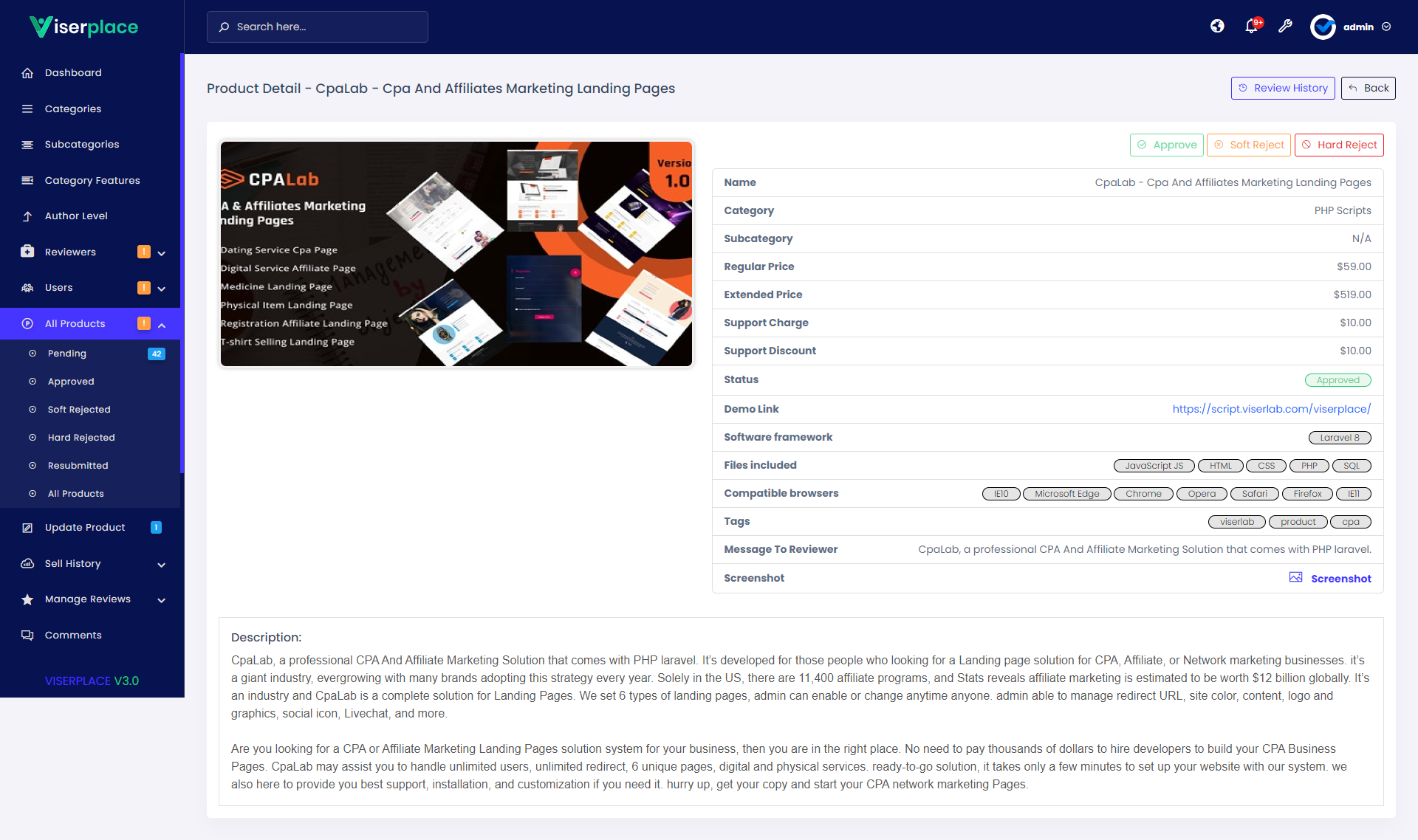 ViserPlace - Digital Marketplace Platform by ViserLab | CodeCanyon
