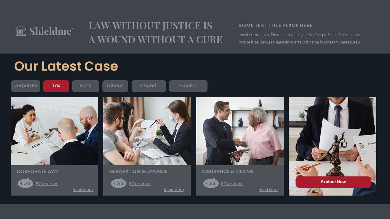 Law Attourney Legal PowerPoint Template, Presentation Templates ...