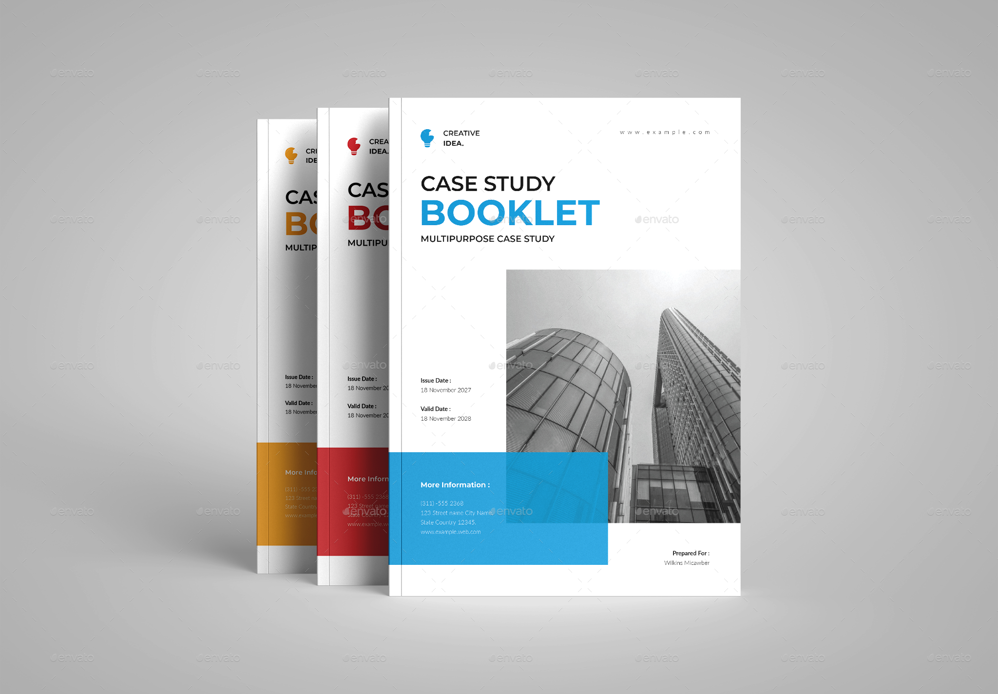 Case Study Booklet Brochure Template, Print Templates | GraphicRiver