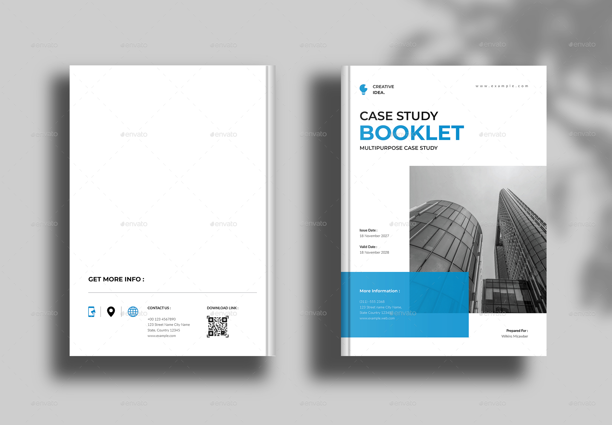 Case Study Booklet Brochure Template, Print Templates | GraphicRiver