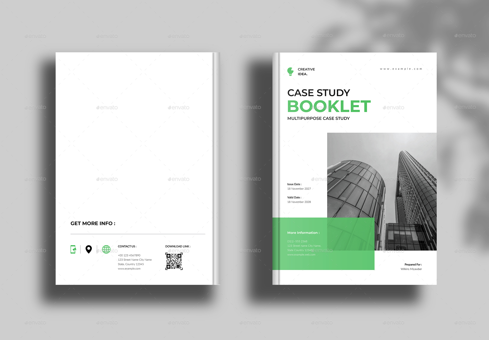 Case Study Booklet Brochure Template, Print Templates | GraphicRiver