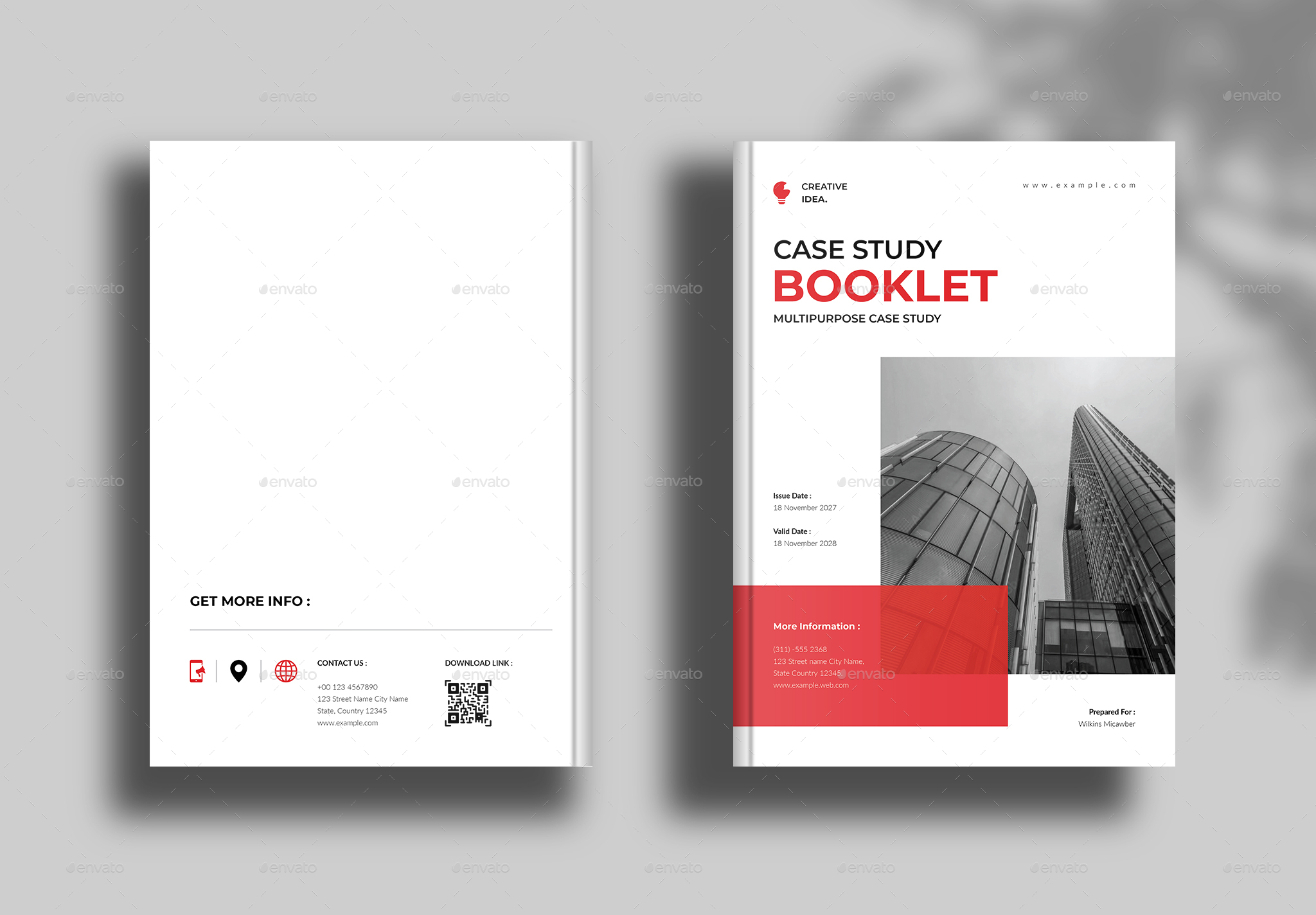 Case Study Booklet Brochure Template, Print Templates | GraphicRiver