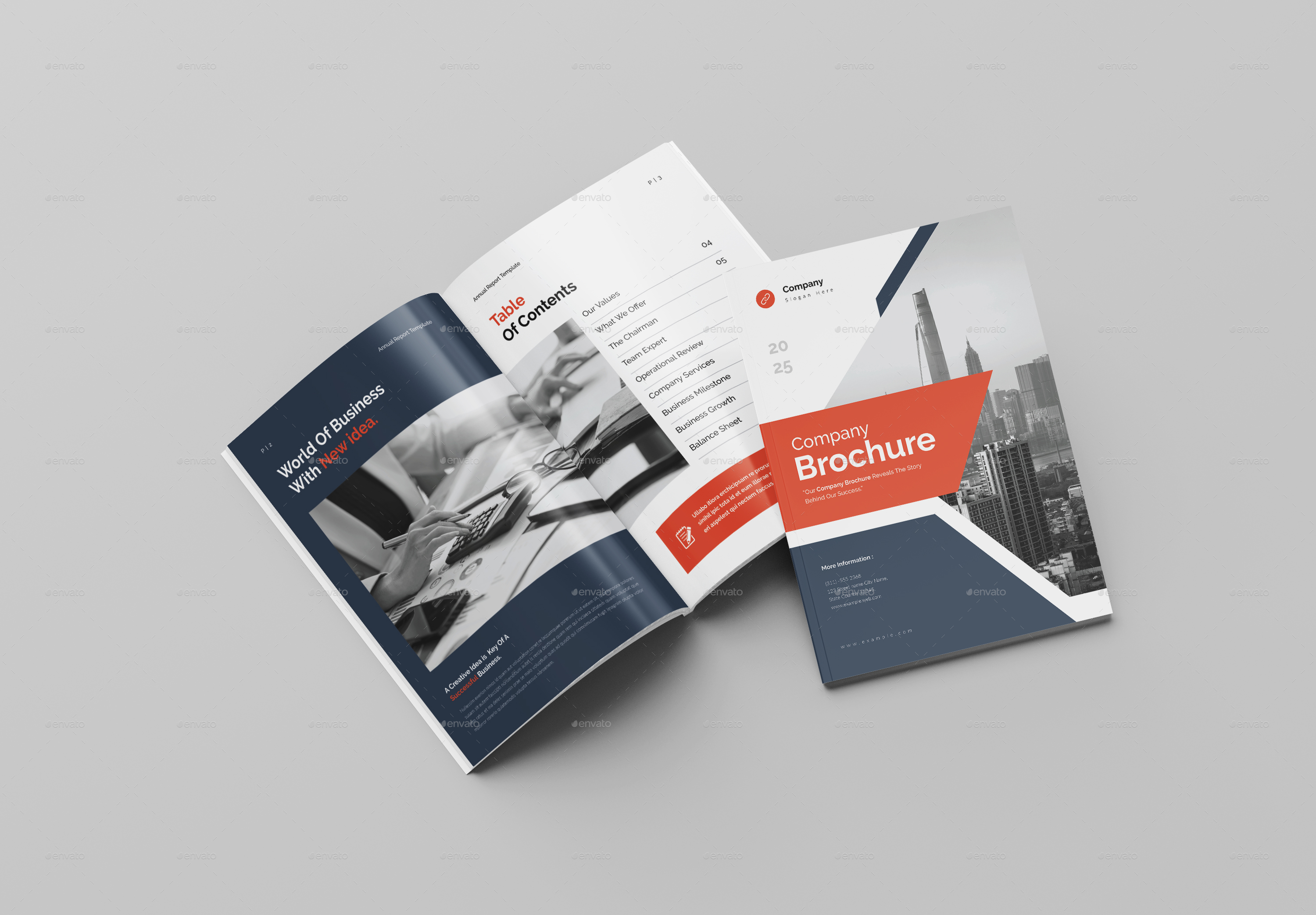 Company Brochure Template, Print Templates | GraphicRiver