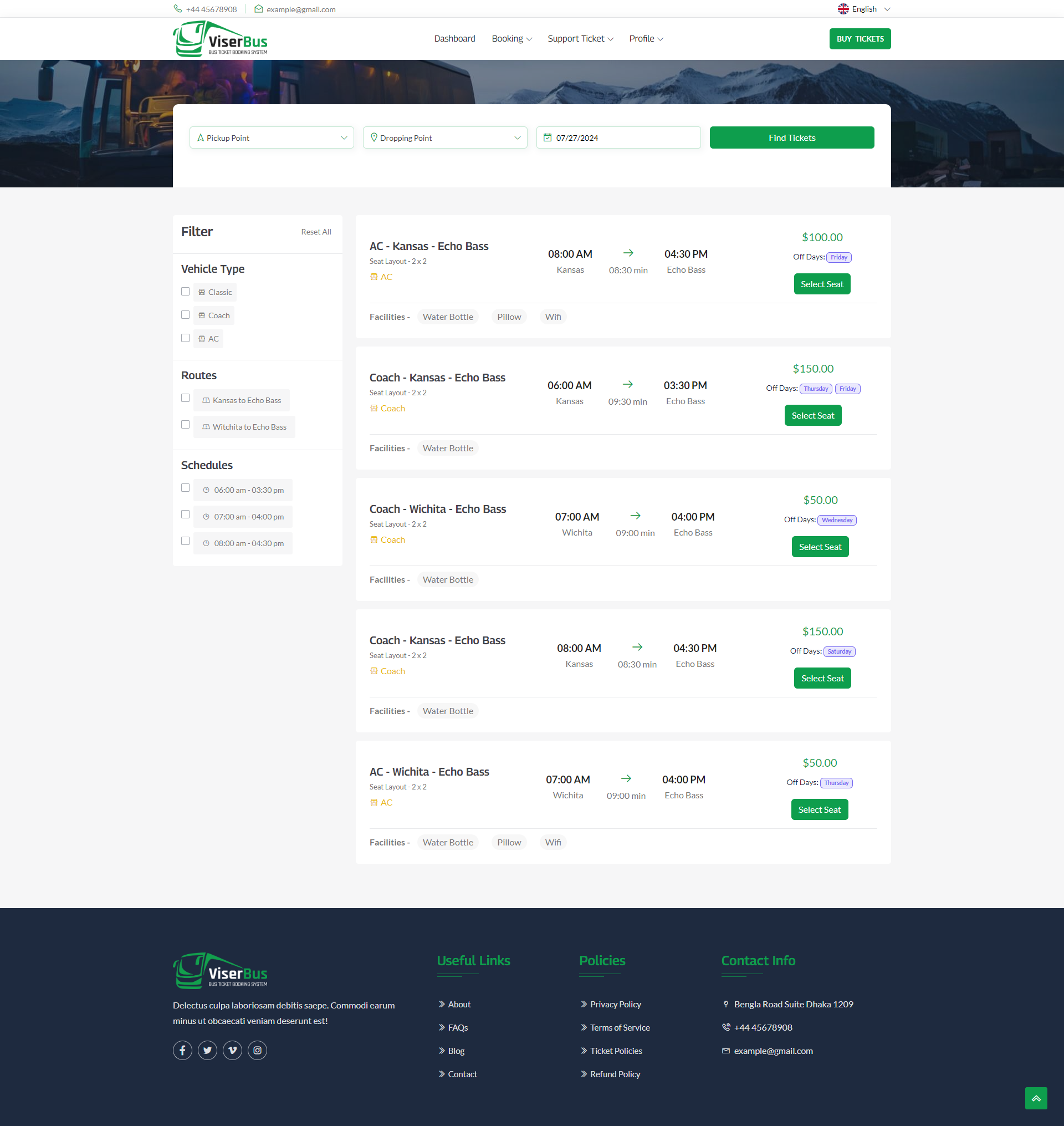 ViserBus - Bus Ticket Booking System by ViserLab | CodeCanyon