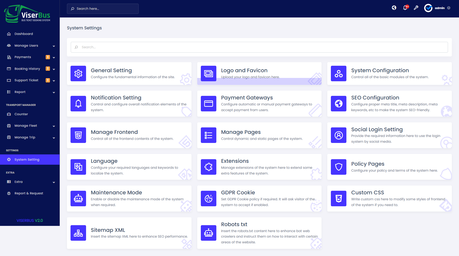 ViserBus - Bus Ticket Booking System by ViserLab | CodeCanyon