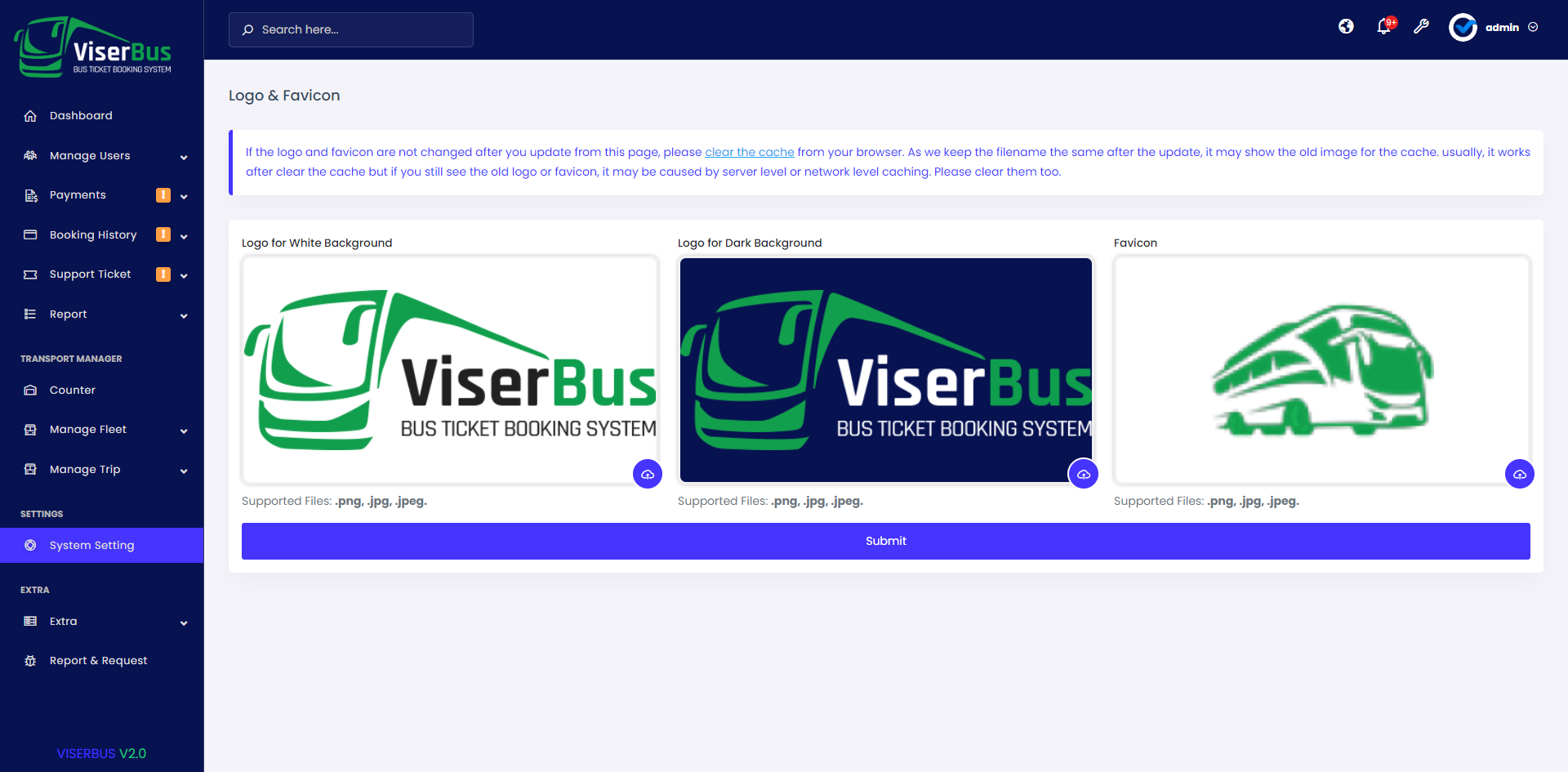 ViserBus - Bus Ticket Booking System by ViserLab | CodeCanyon